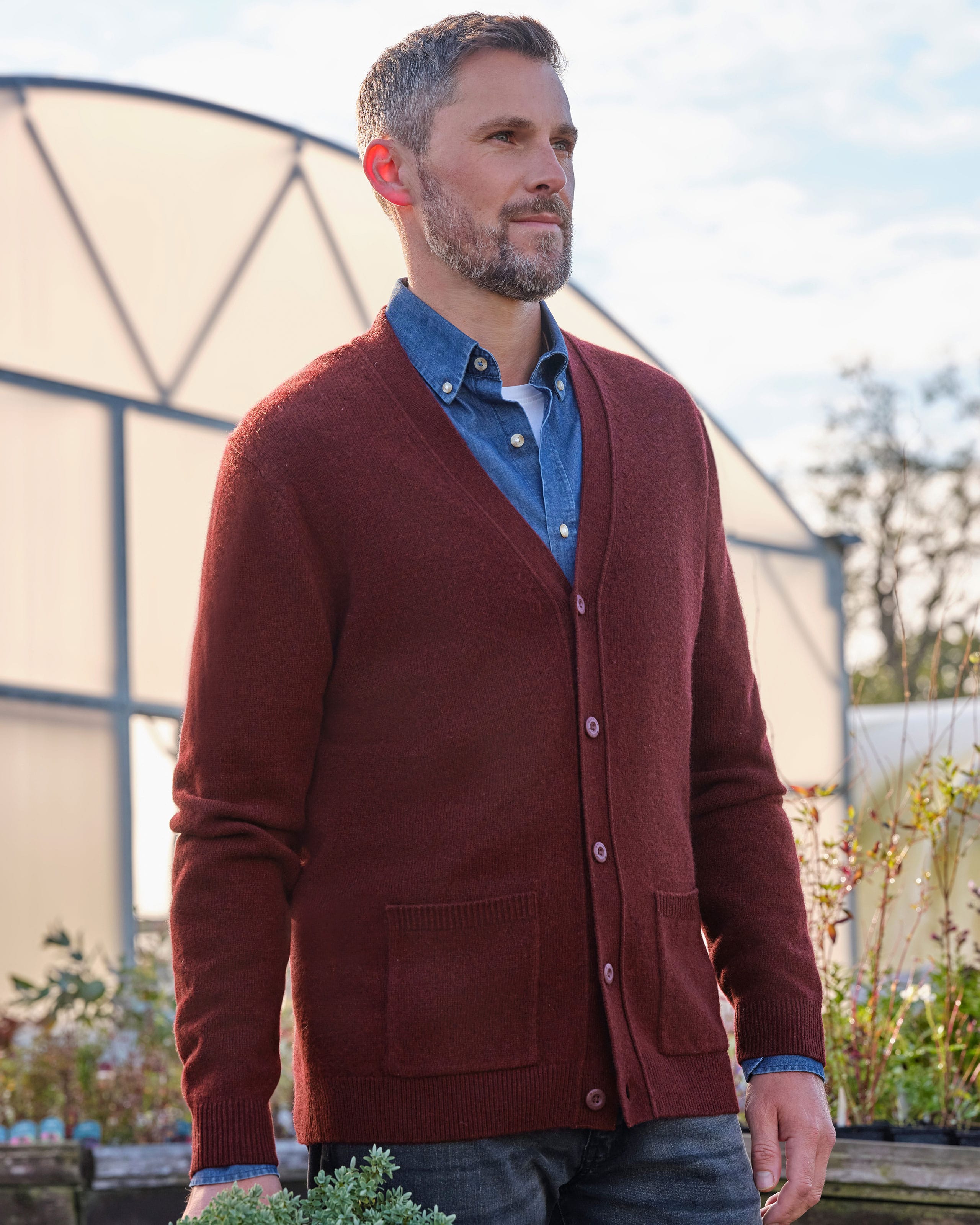 Men's Cardigans | Quality Men's Cardigan Sweaters | WoolOvers US