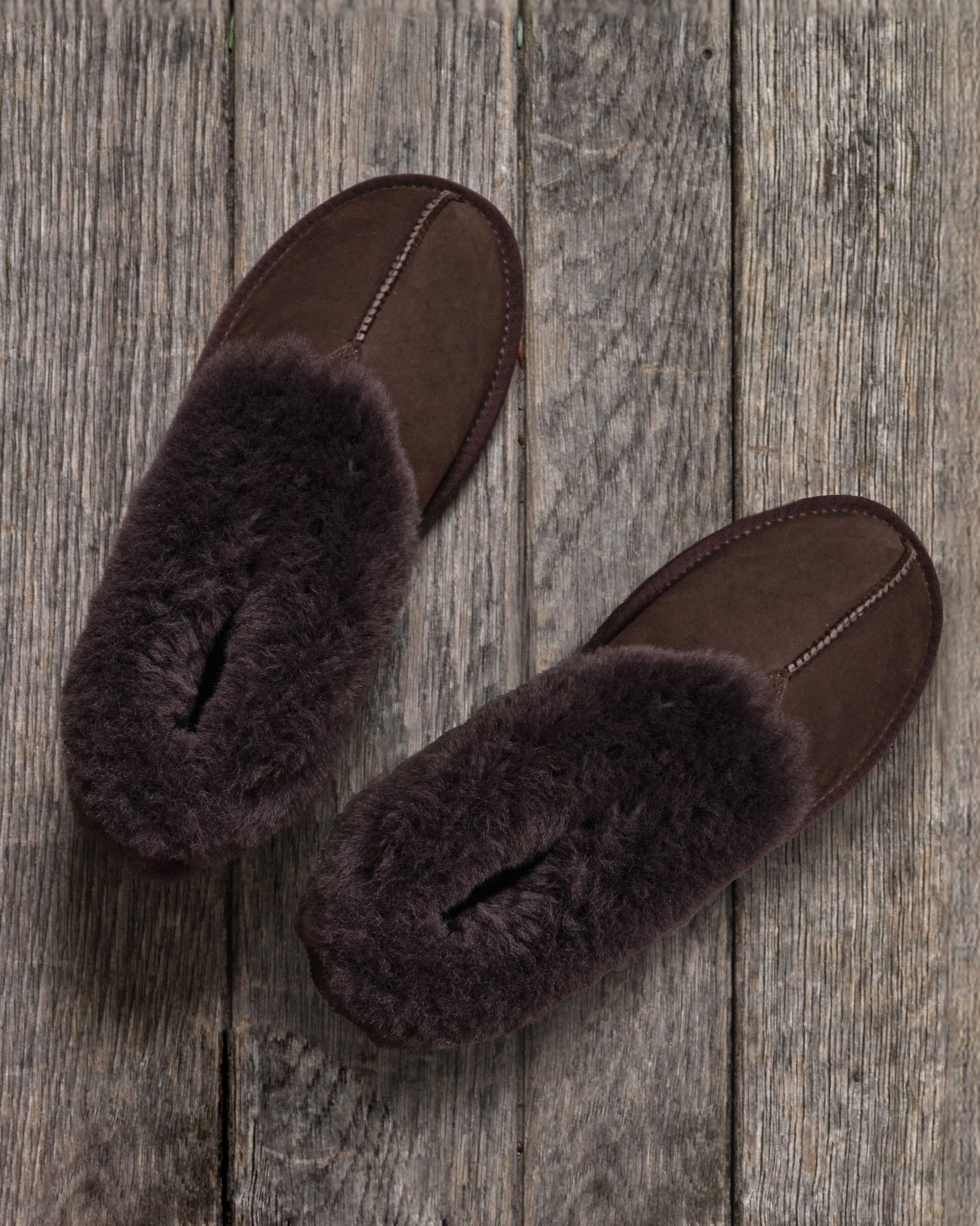 Chocolate | Mens Turn Back Cuff Boot | WoolOvers UK