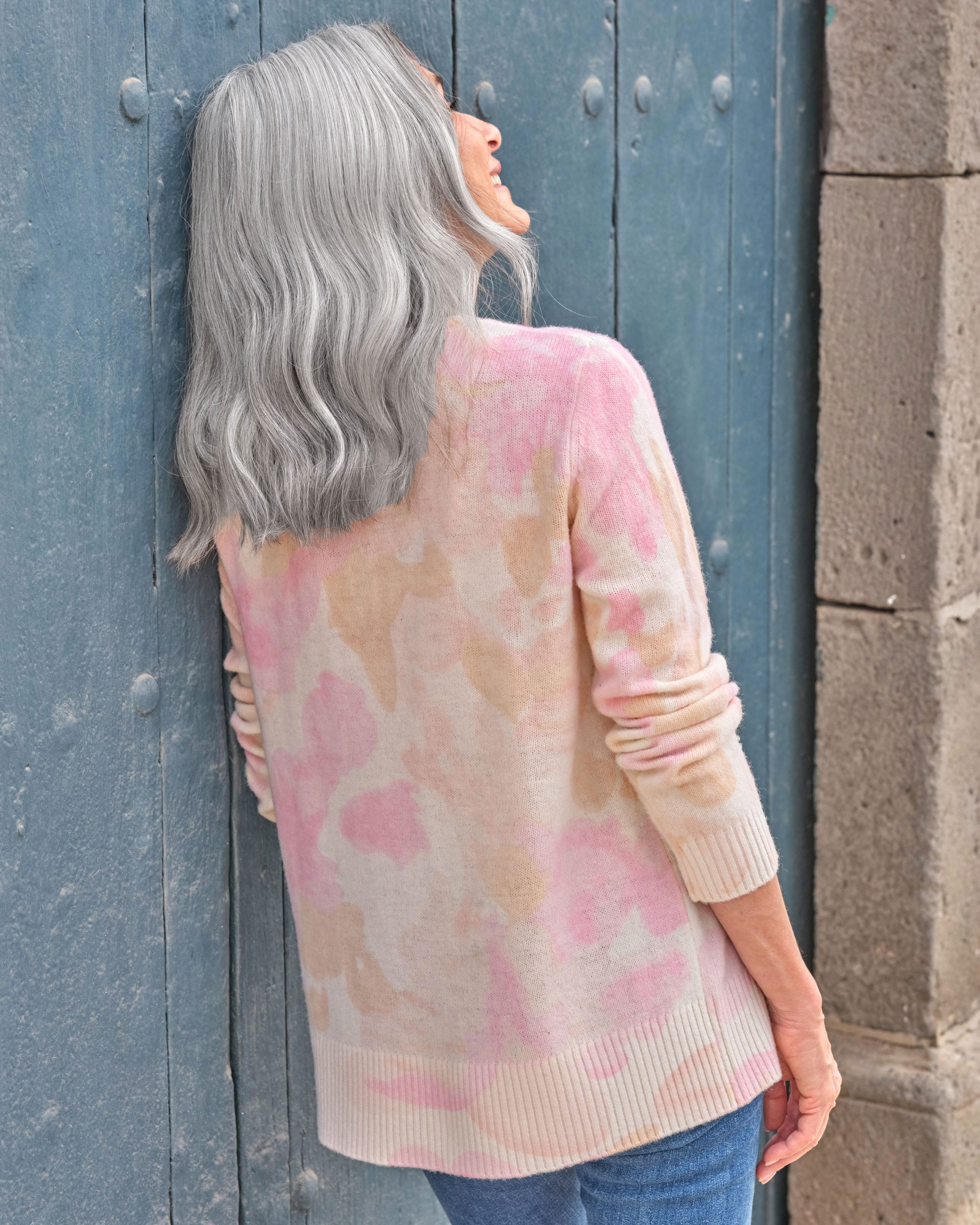 Multi | Abstract Printed Jumper | WoolOvers AU