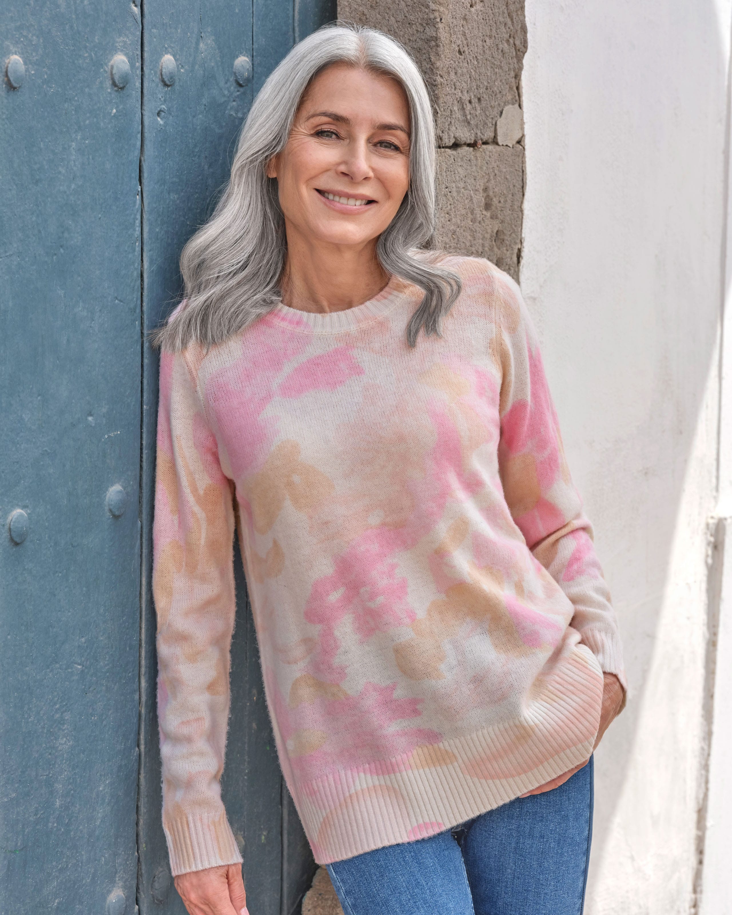 Multi | Abstract Printed Jumper | WoolOvers AU