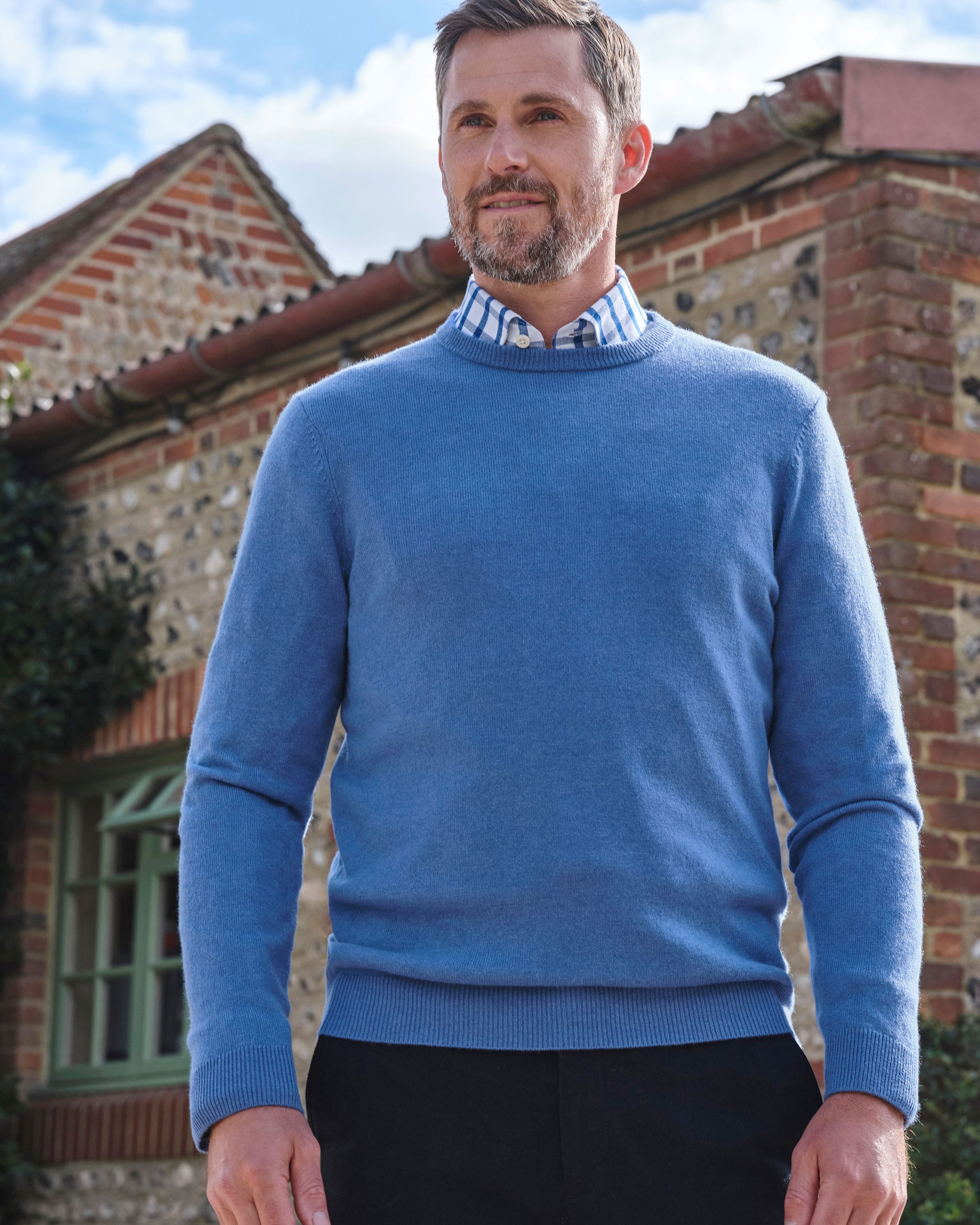 Mens Wool Jumpers and Knitted Sweaters | WoolOvers UK