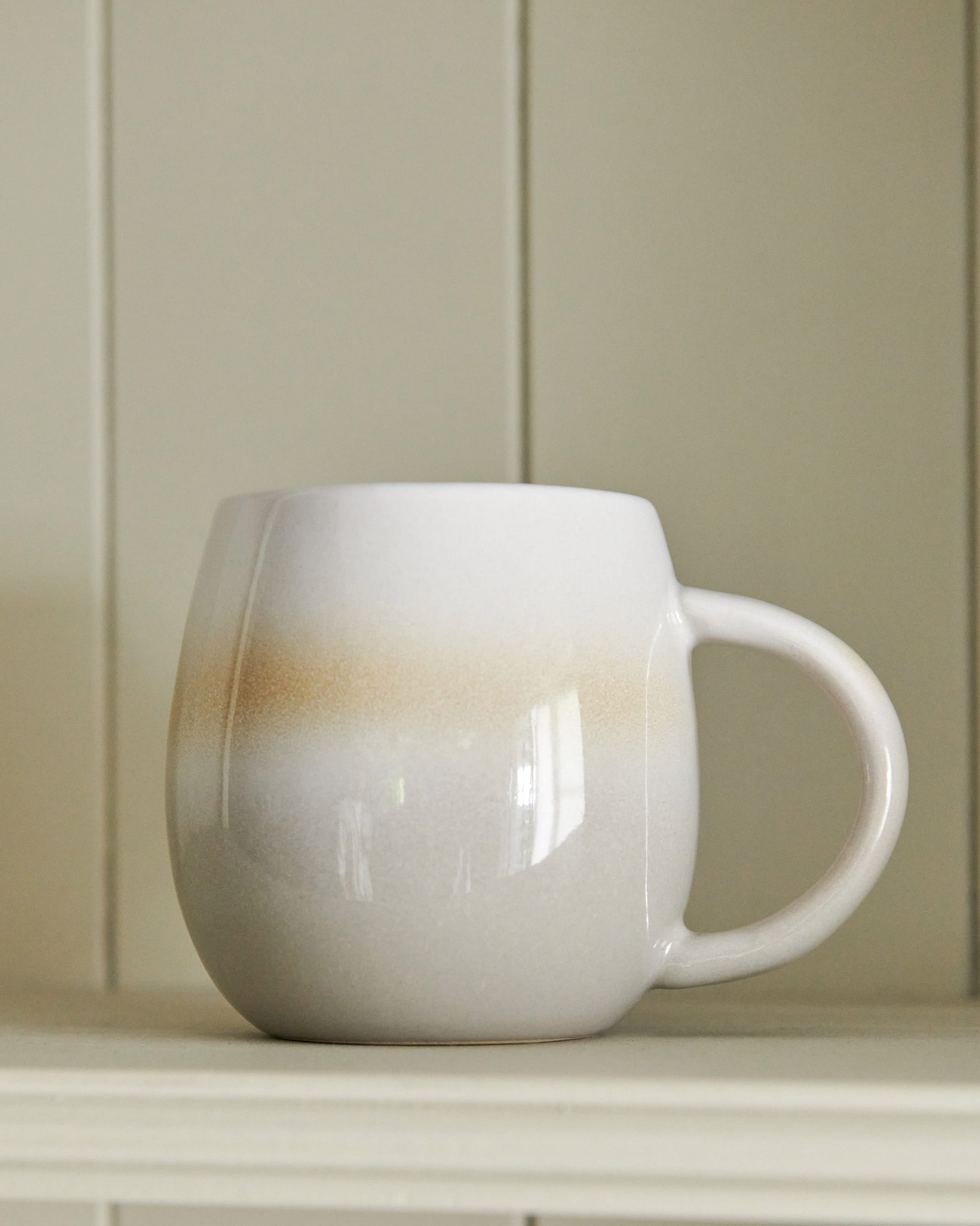 Grey | Dip Glazed Ombre Mug | WoolOvers UK
