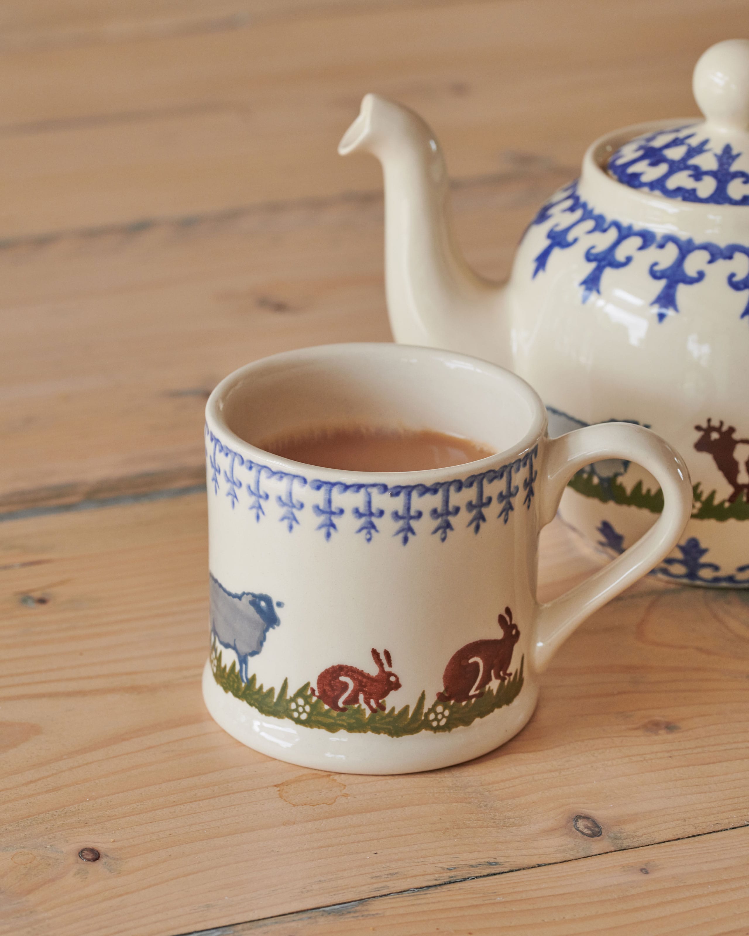 Farm Animal | Brixton Pottery Mug | WoolOvers UK