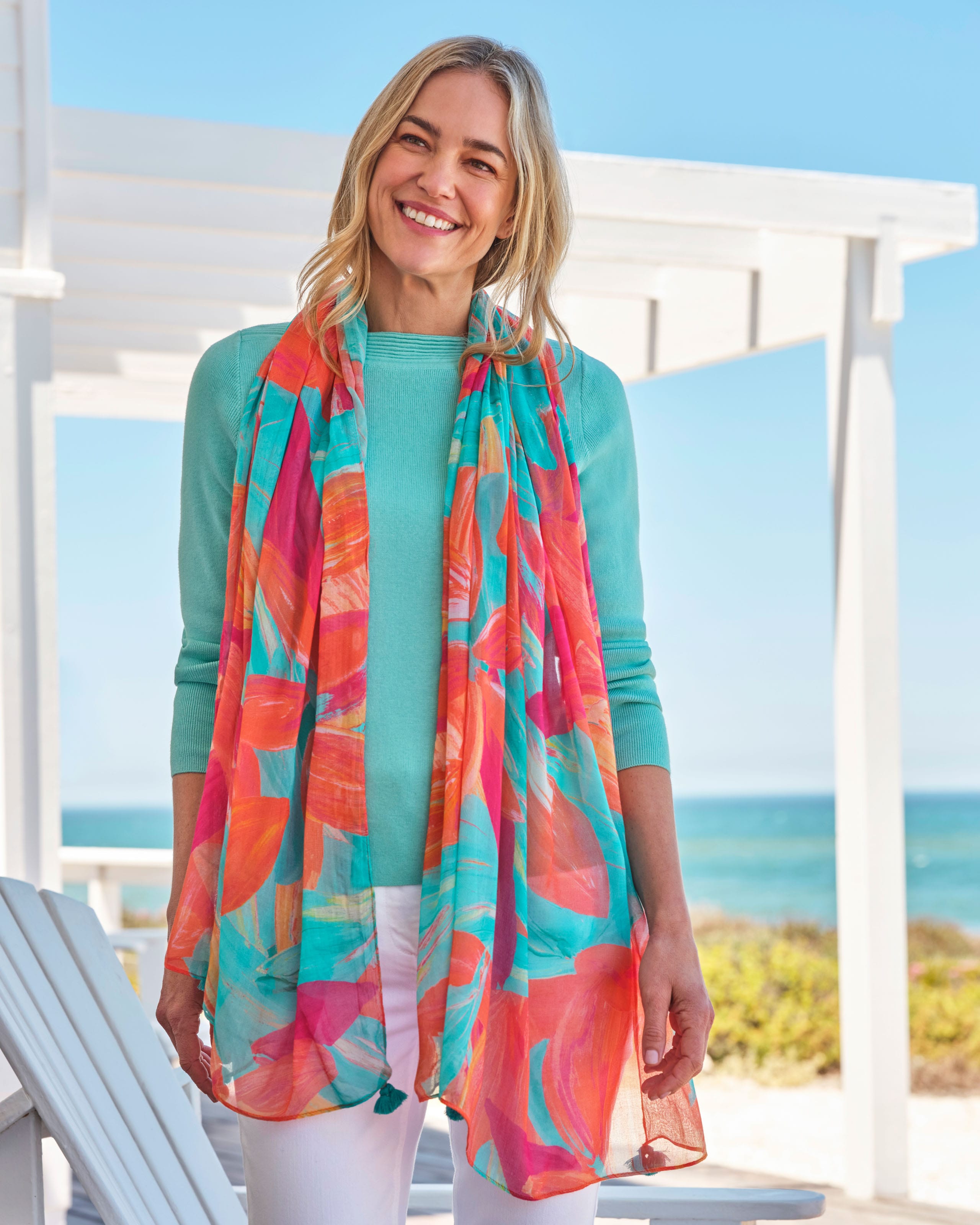 High Quality Womens Scarves | Wool Scarf | WoolOvers UK