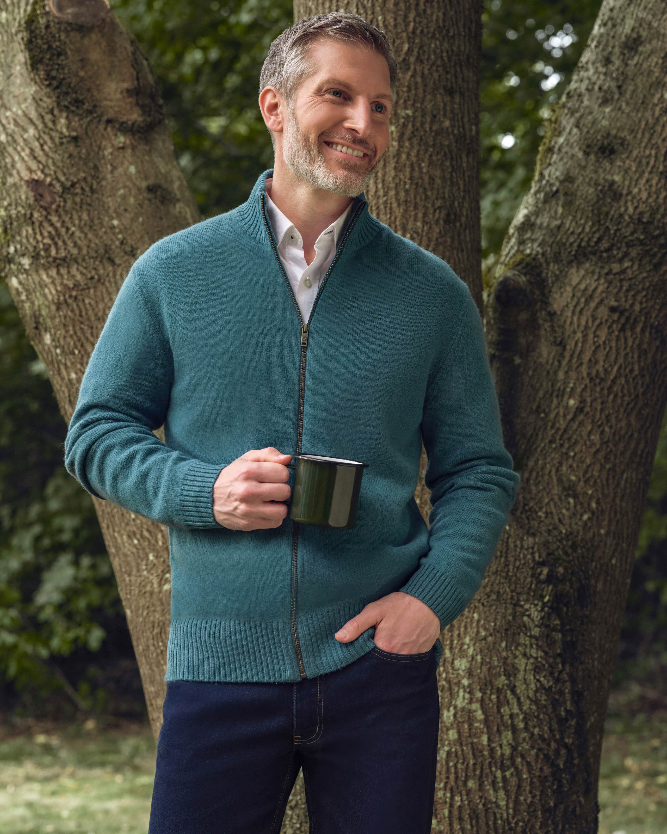 Pure Lambswool | Men's Lambswool Sweaters | WoolOvers US