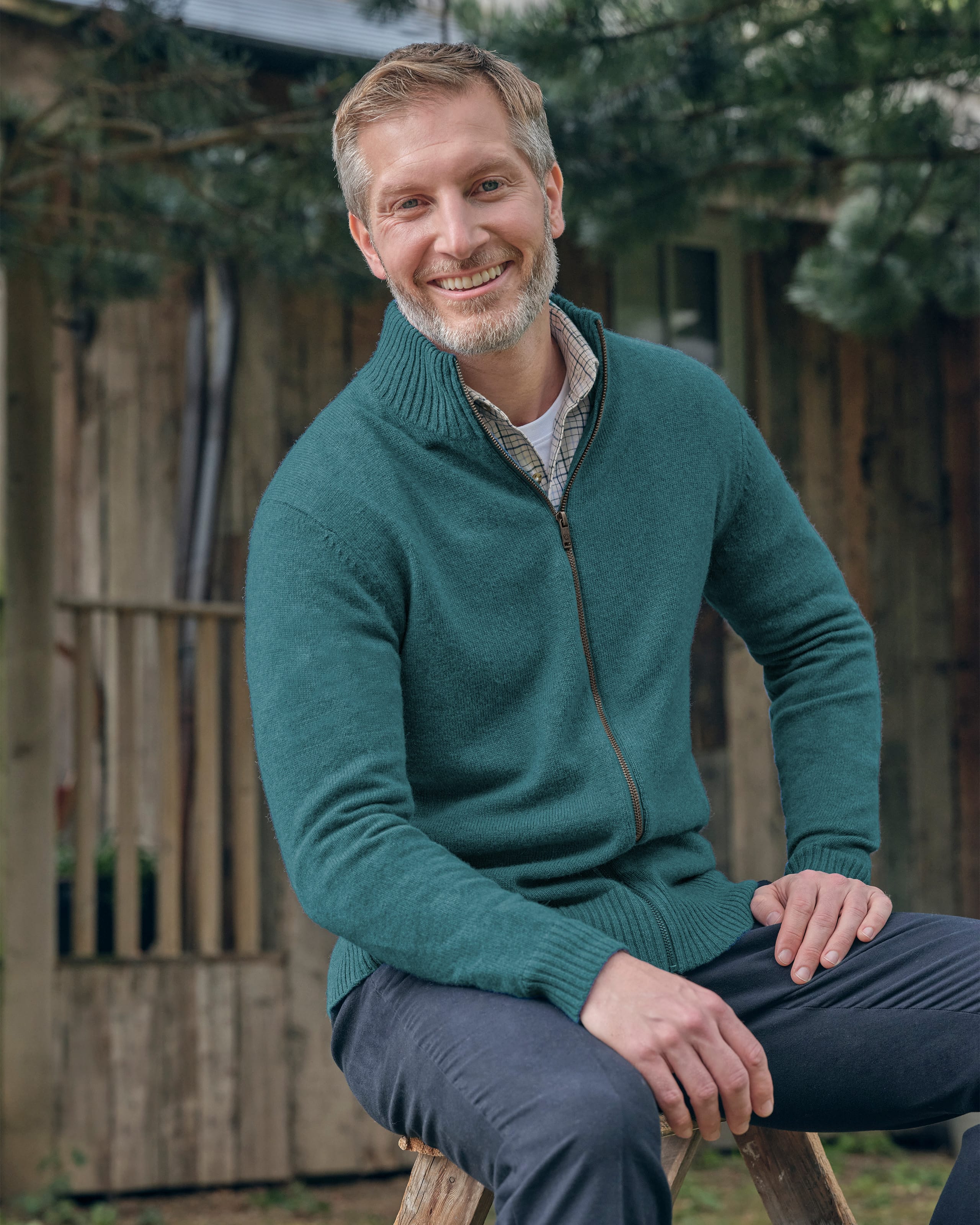 Men's Pure Lambswool Jumpers and Knitwear | WoolOvers