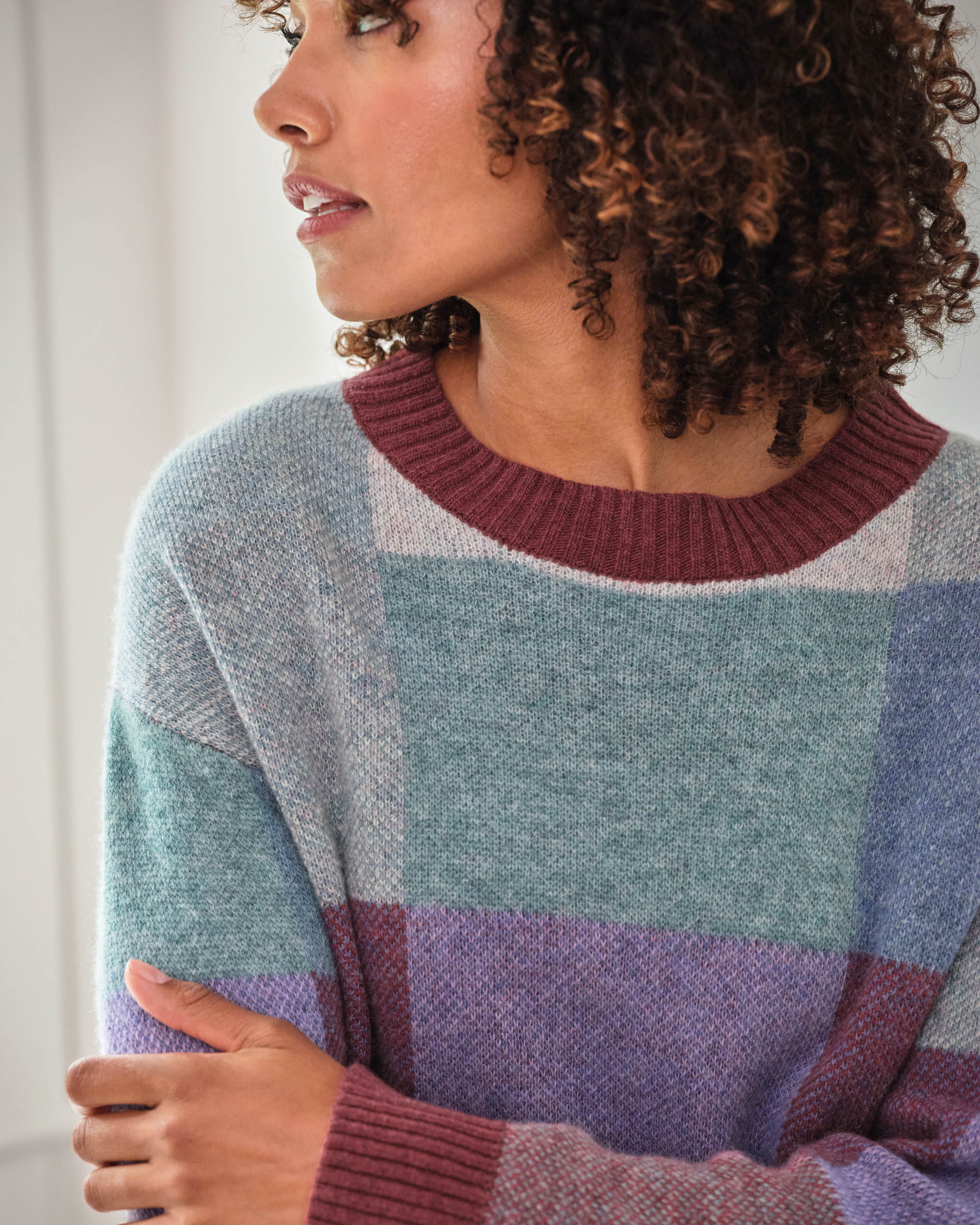 Multi | Pullover mit Farbblöcken | WoolOvers DE