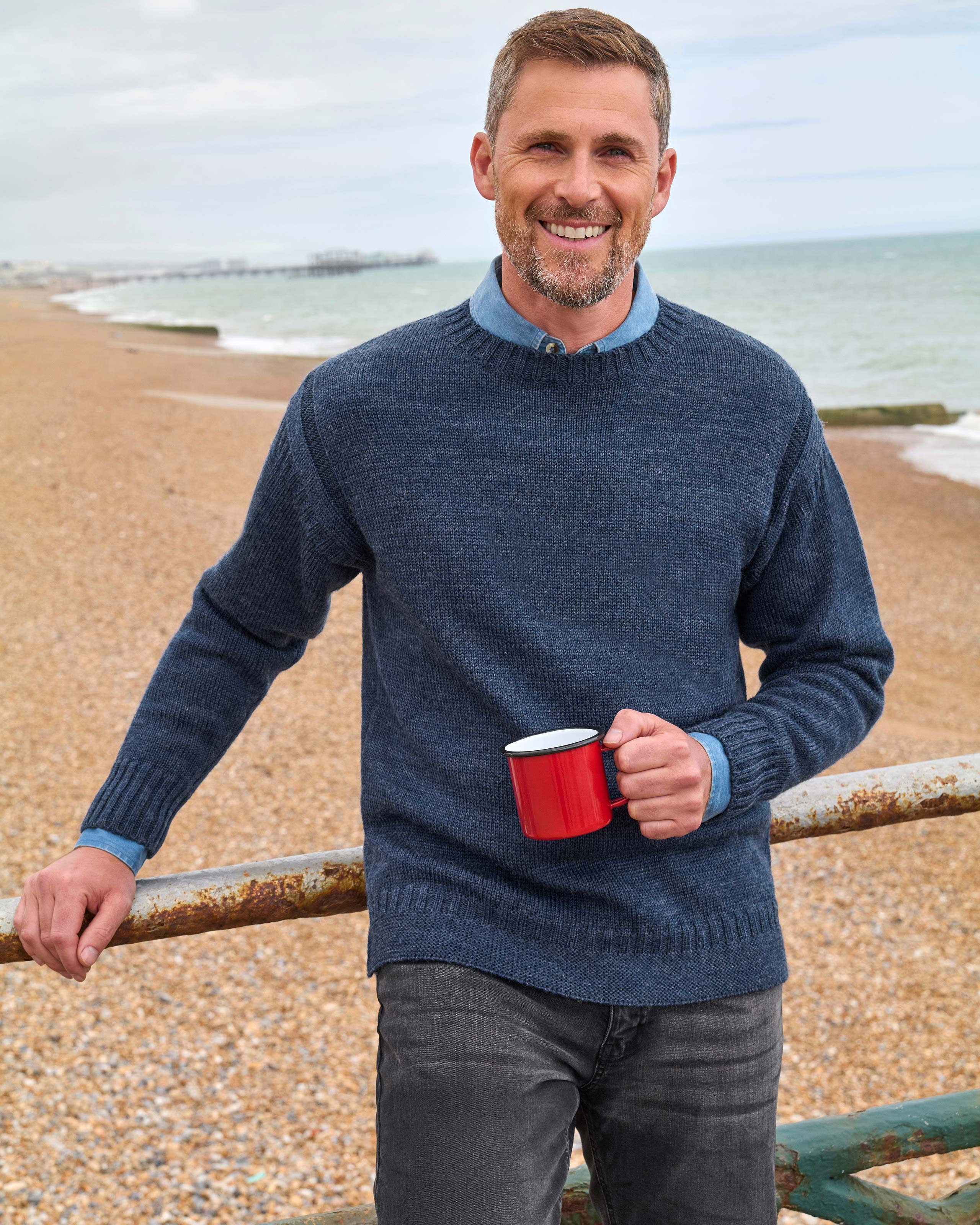 100% Pure Wool Knitwear | Mens Collection | WoolOvers US