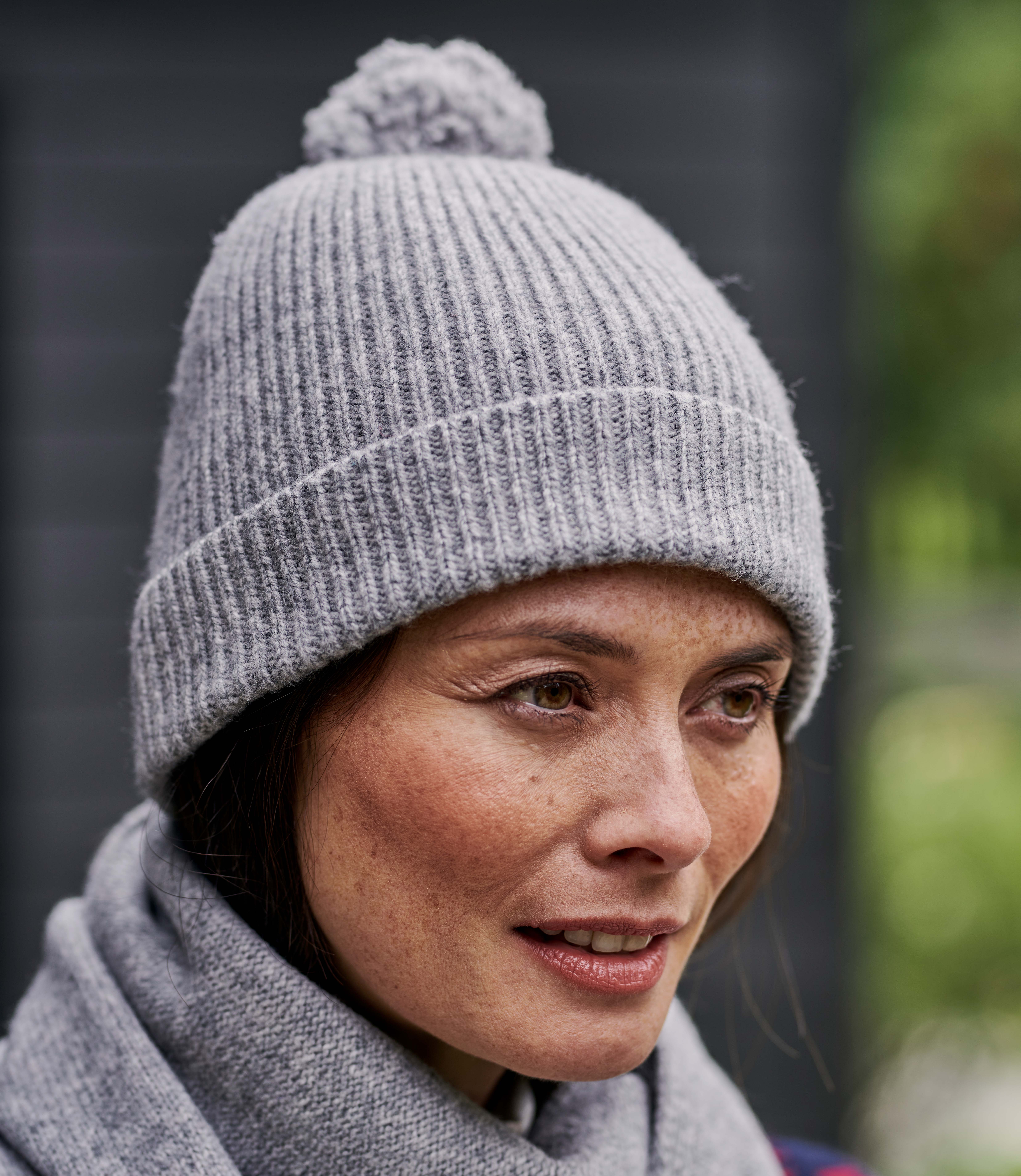 Grey Marl Pure Lambswool | Womens Essential Lambswool Hat
