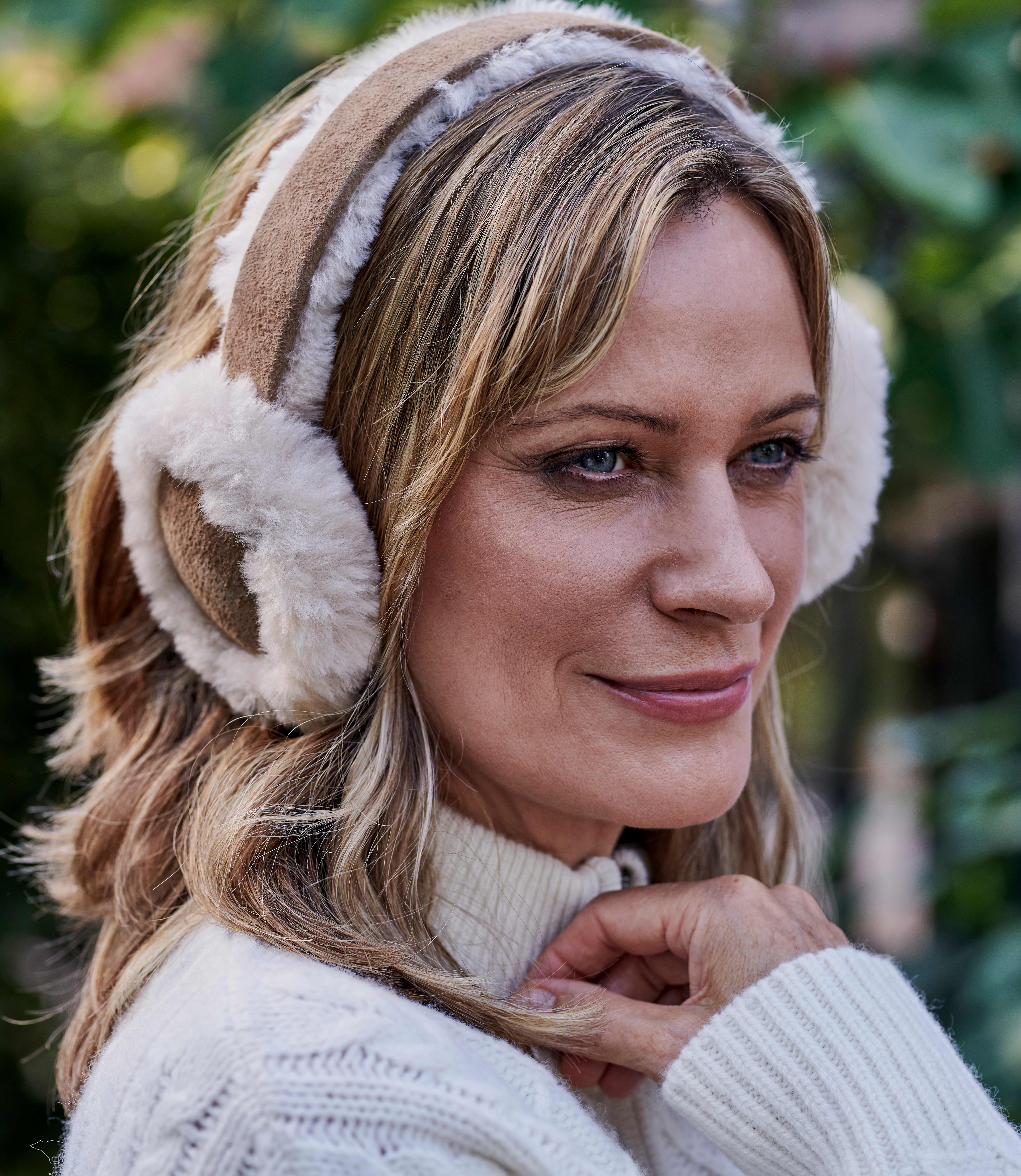 Châtaigne | Cache-oreille - Femme - Peau de mouton | Woolover FR