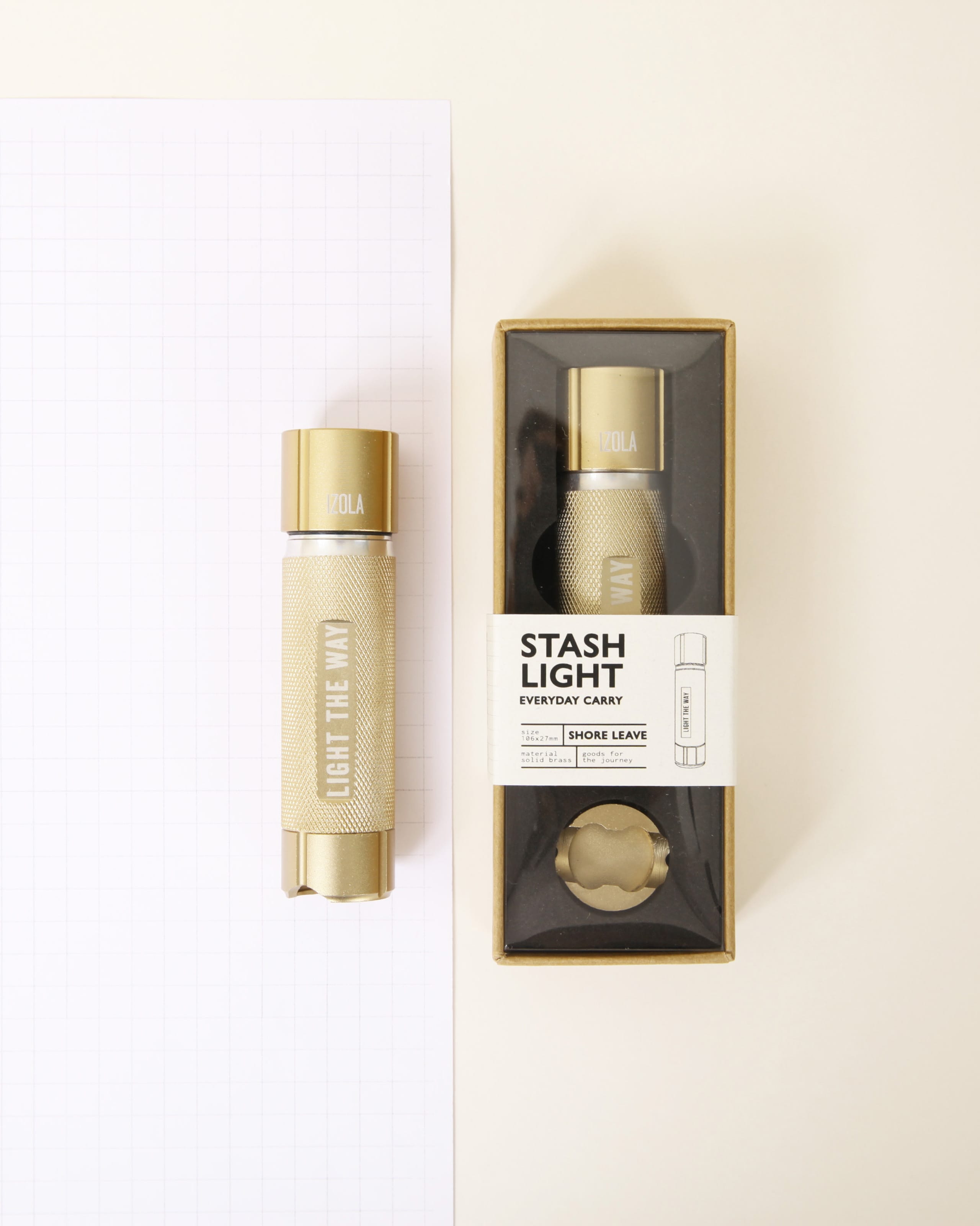 Brass | Stash Light | WoolOvers UK