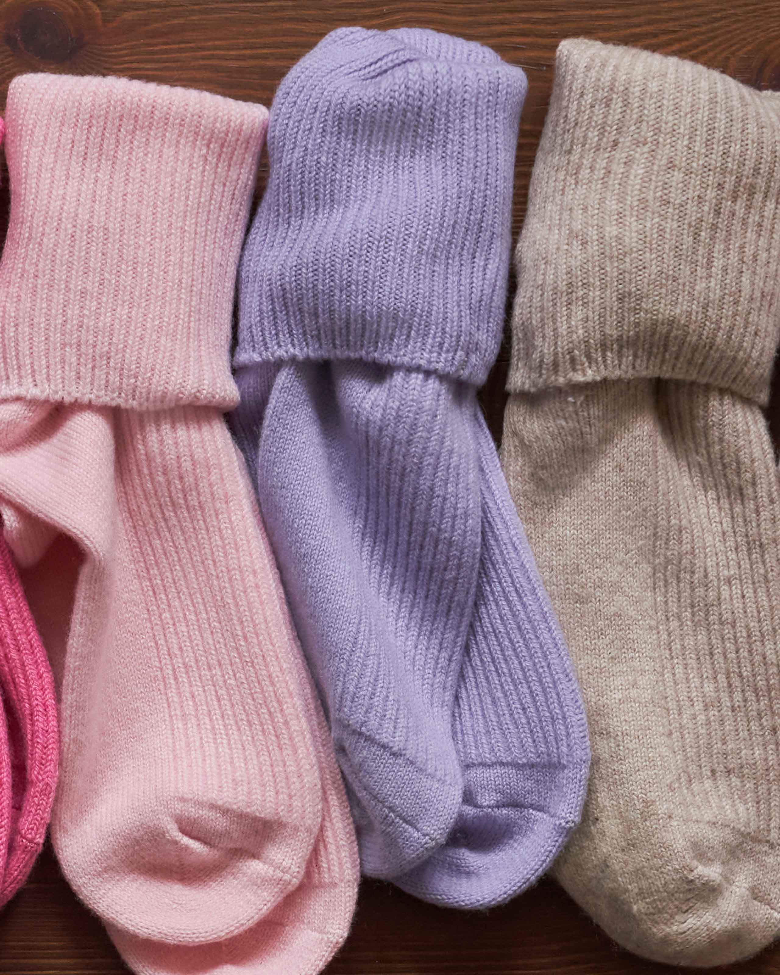 Porridge | Womens Cashmere Merino Bed Socks | WoolOvers US