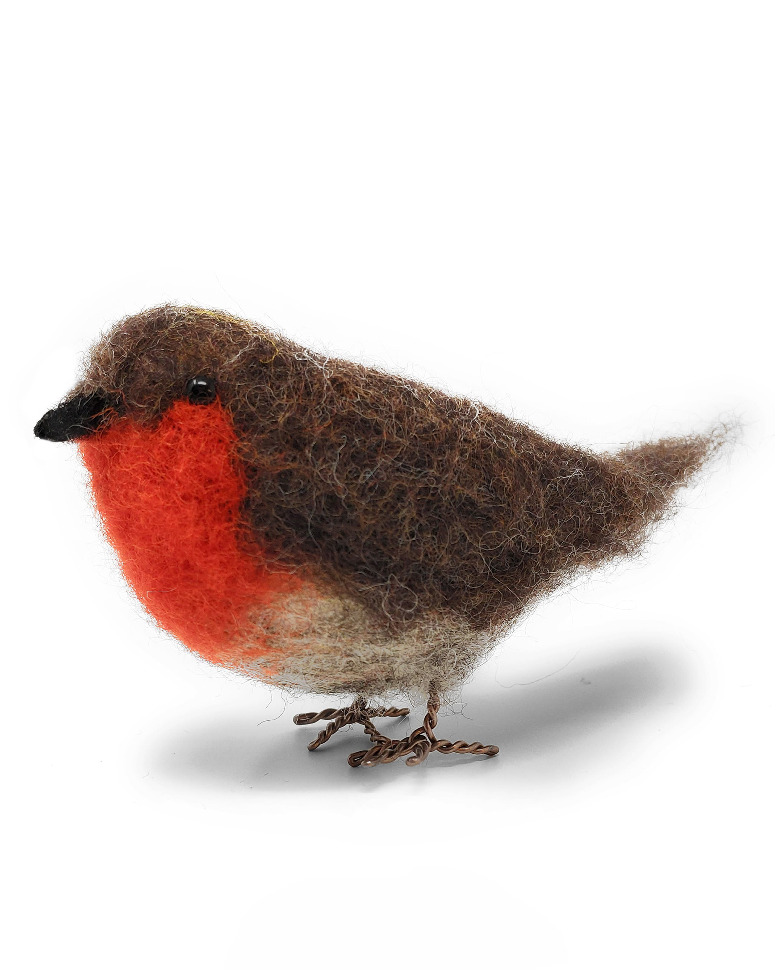 Red Robin | Needle Felting Craft Kit | WoolOvers UK