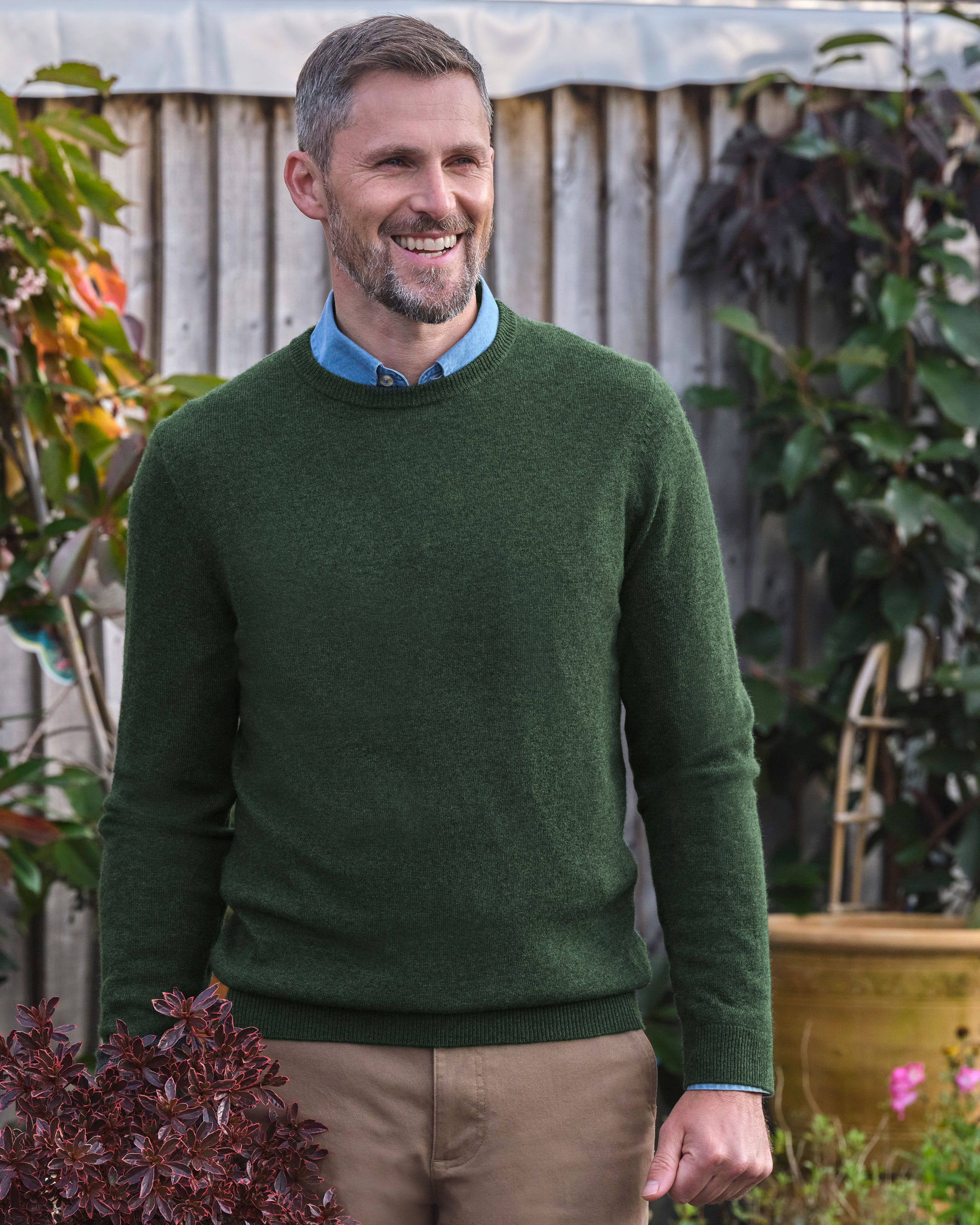 Mens Wool Jumpers and Knitted Sweaters | WoolOvers UK