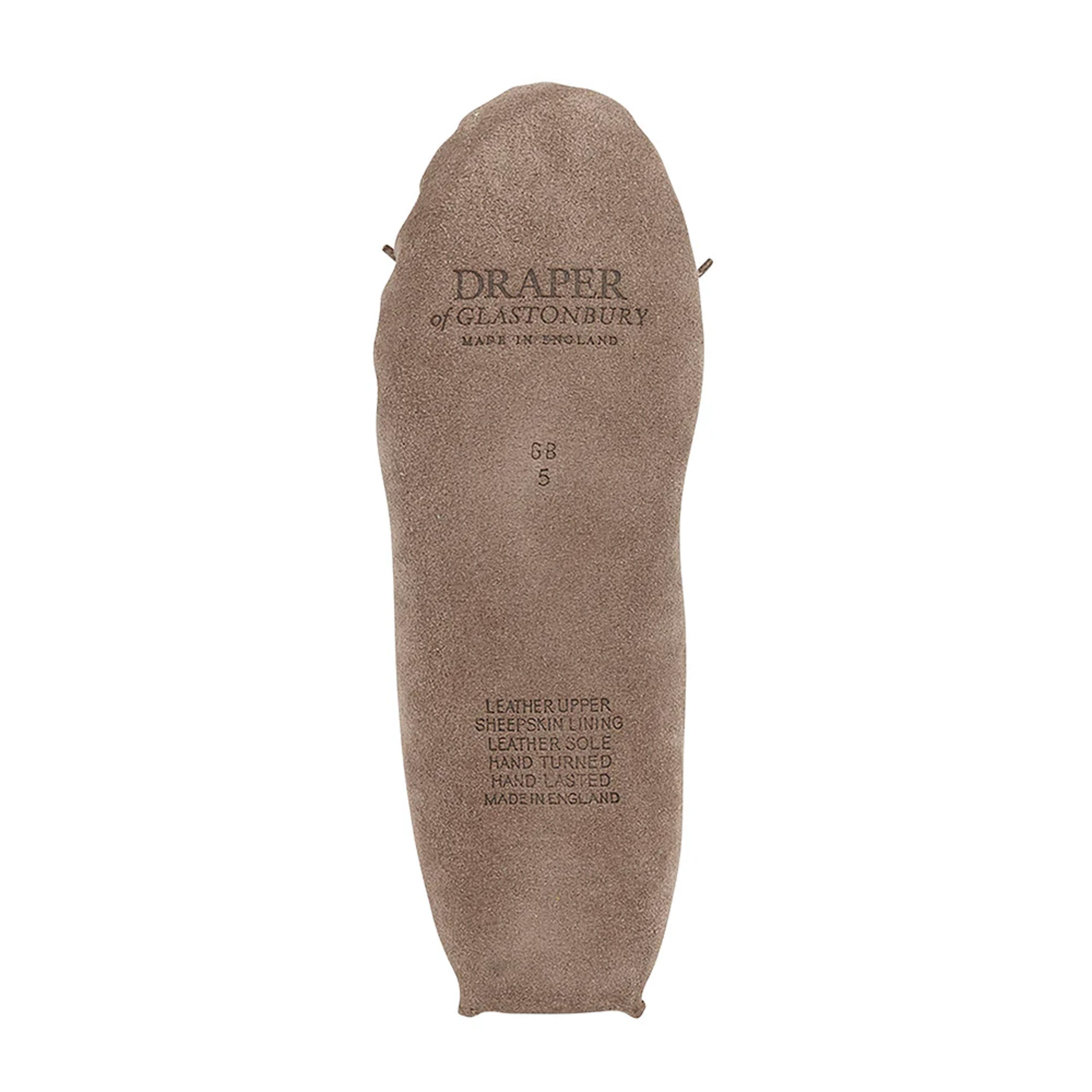 Taupe | Womens Draper Sheepskin Moccasin Slippers | WoolOvers UK