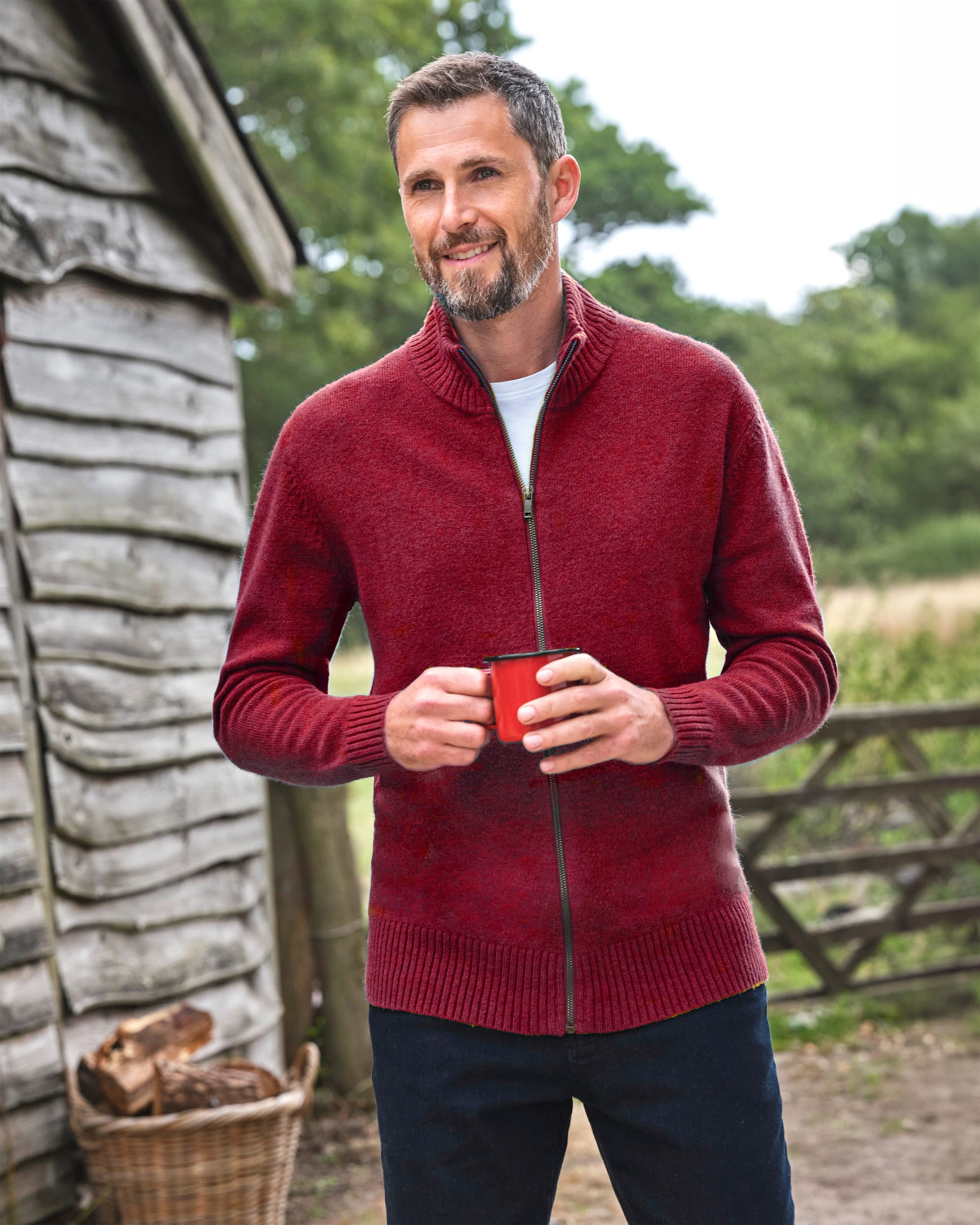 Men's Cardigans | Quality Men's Cardigan Sweaters | WoolOvers US
