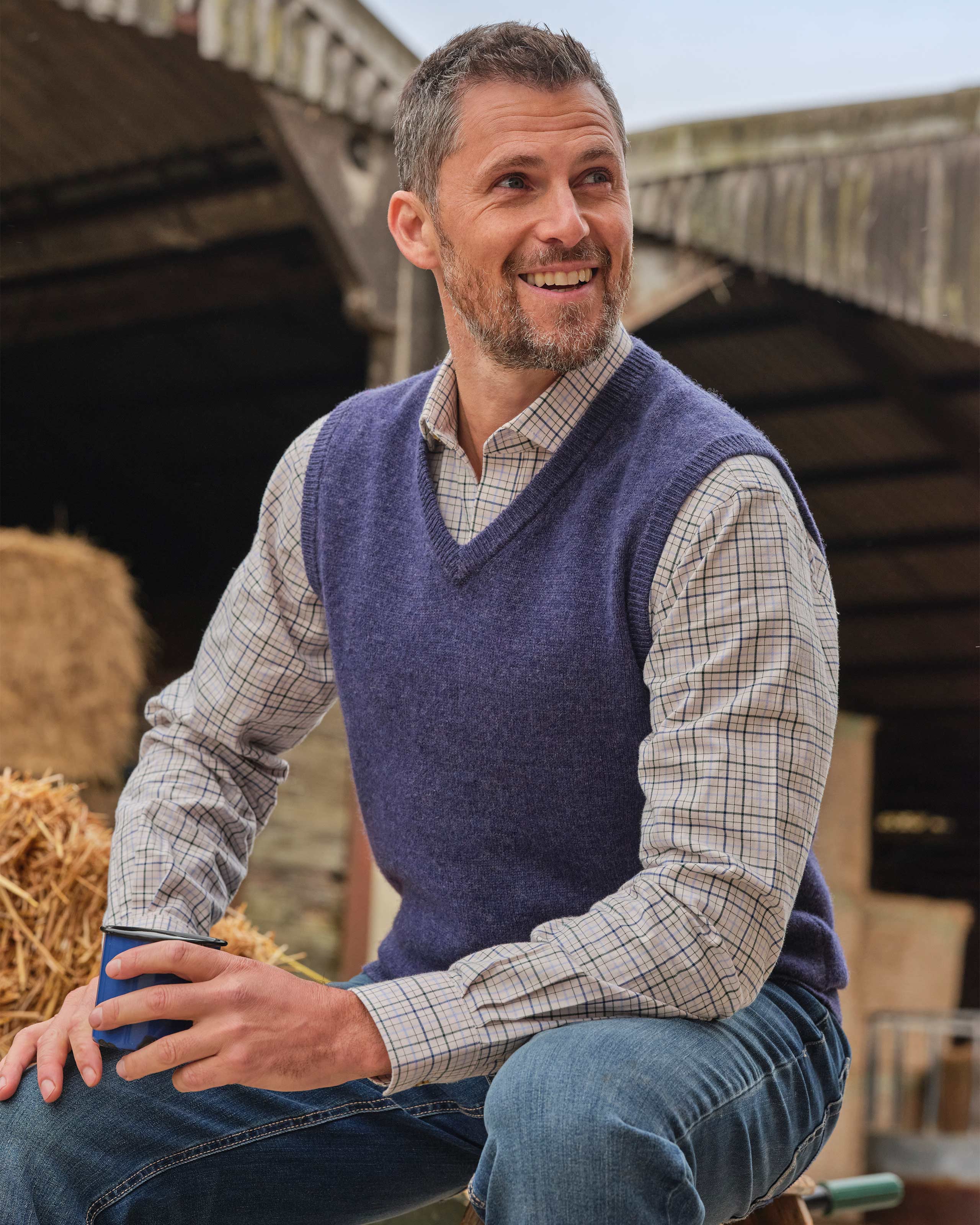 Pure Lambswool | Men's Lambswool Sweaters | WoolOvers US