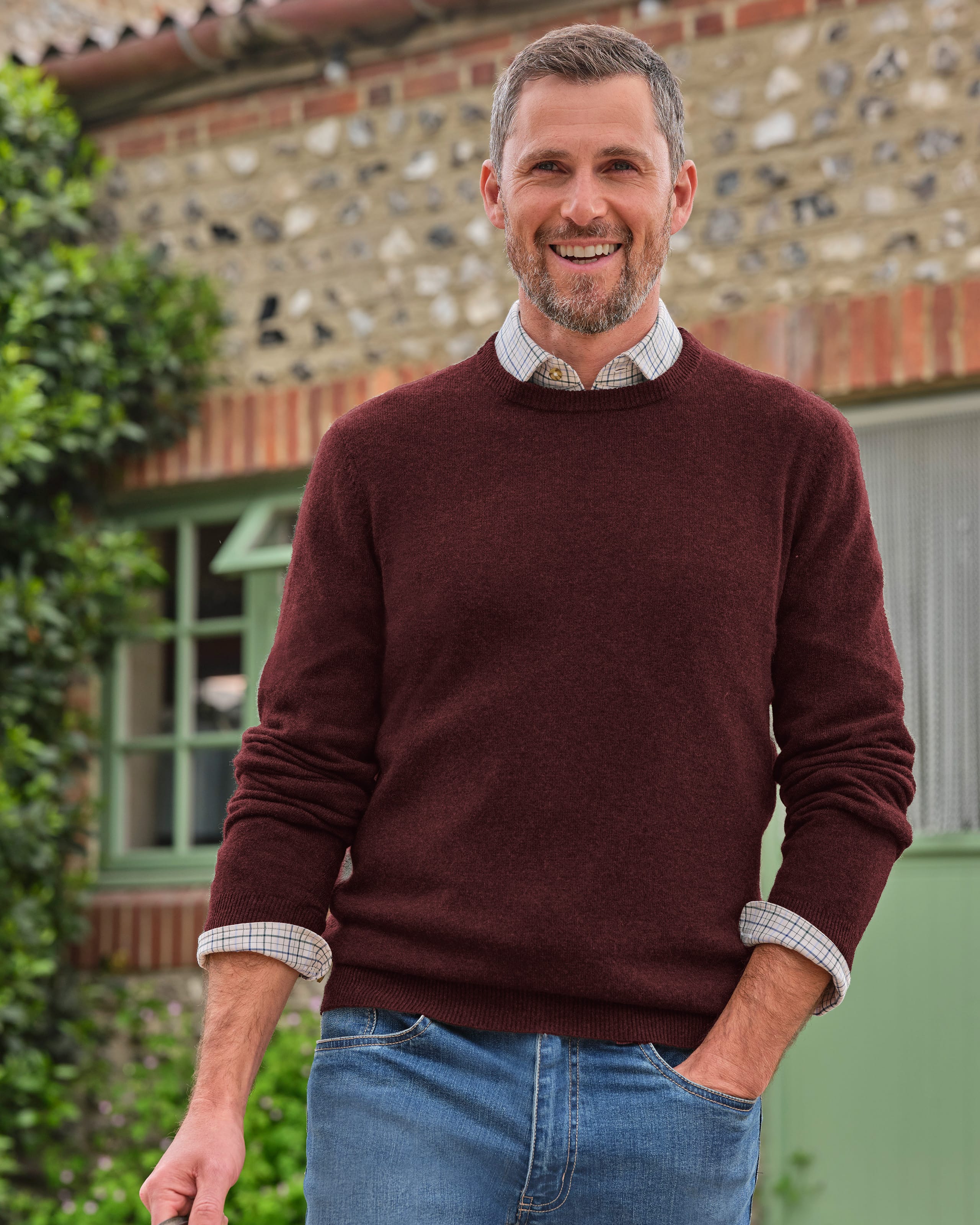 Mens Wool Jumpers and Knitted Sweaters | WoolOvers UK