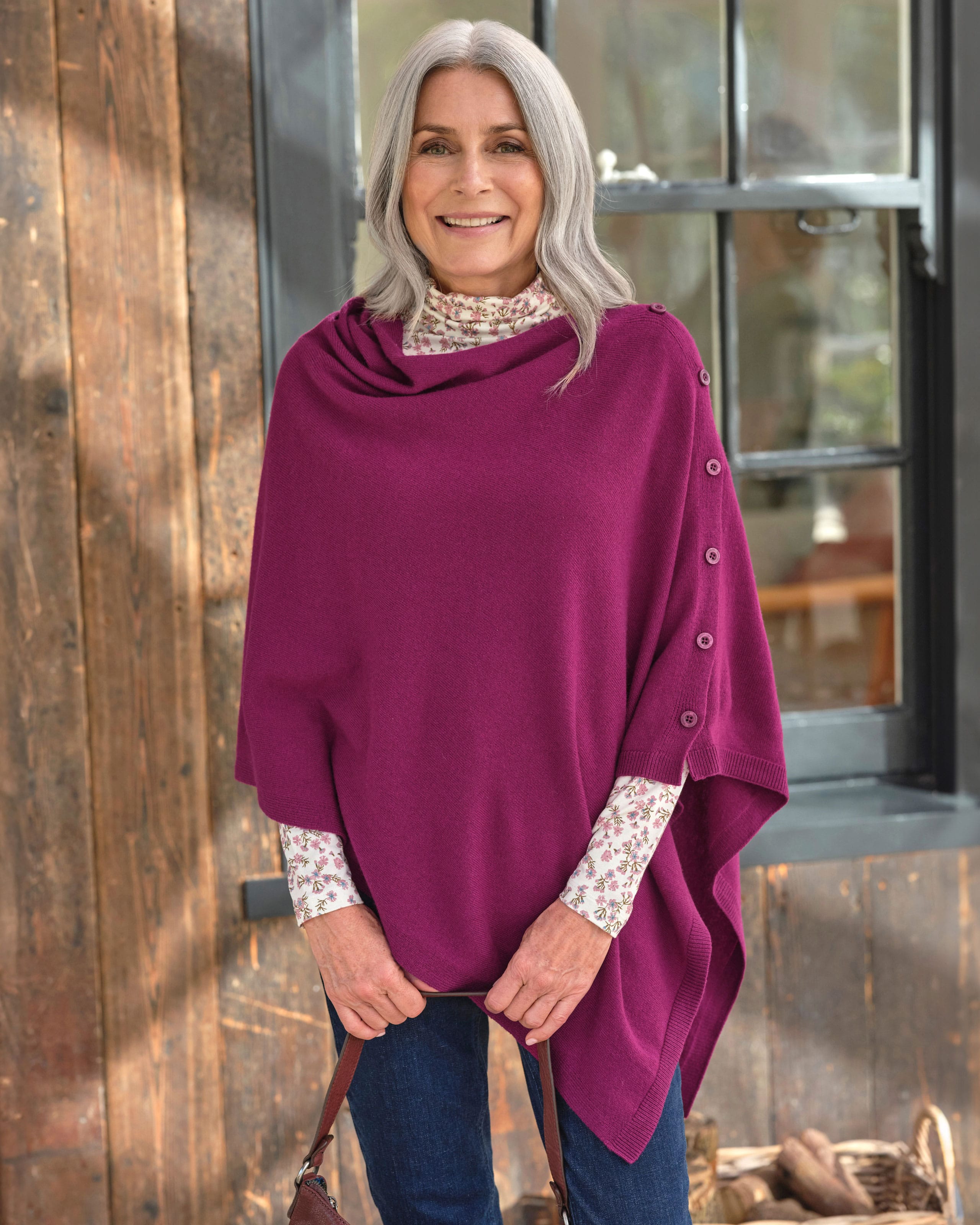 Women's Ponchos | Natural Women's Wraps | WoolOvers AU
