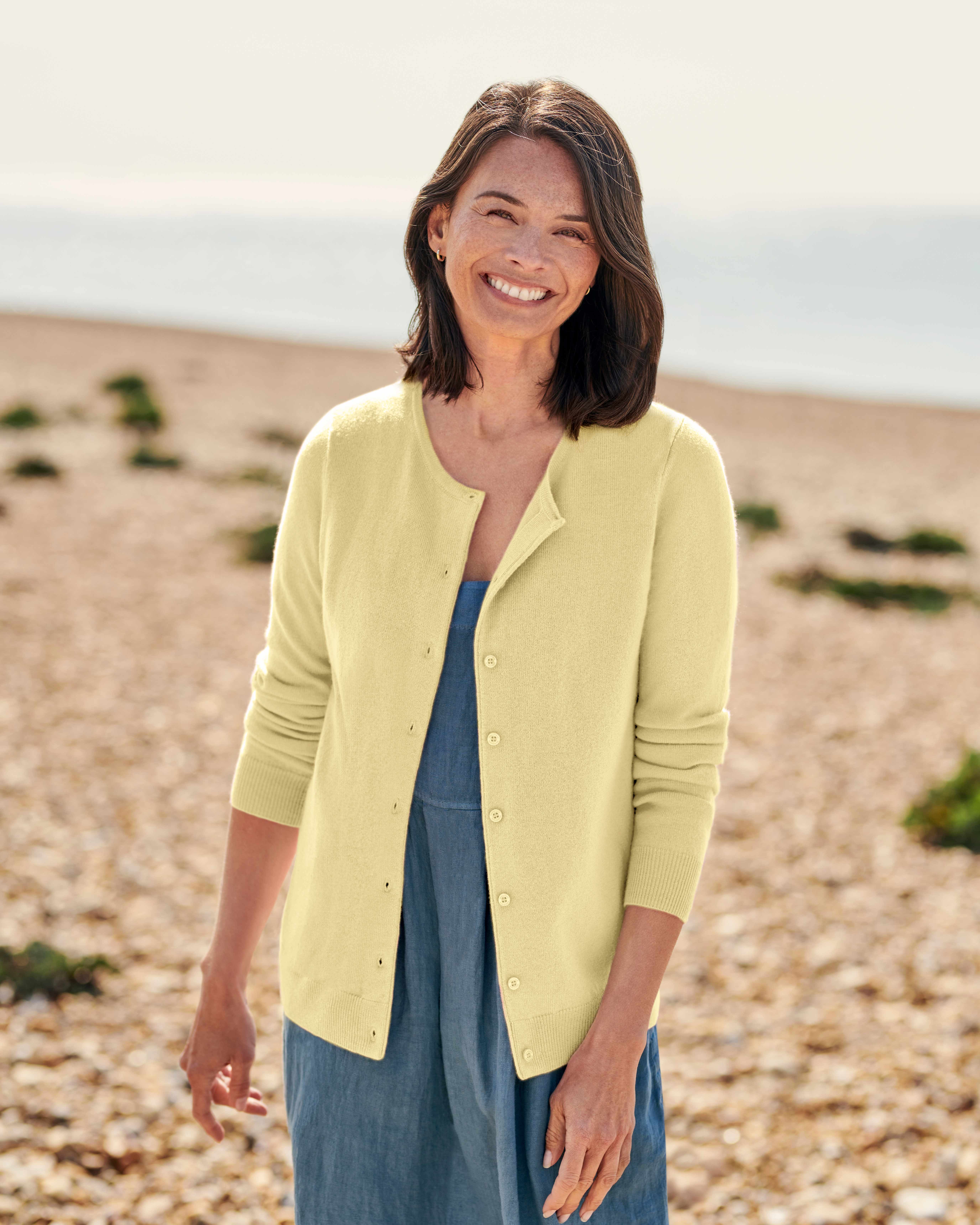 Ladies Cardigans | Natural Knitwear | WoolOvers