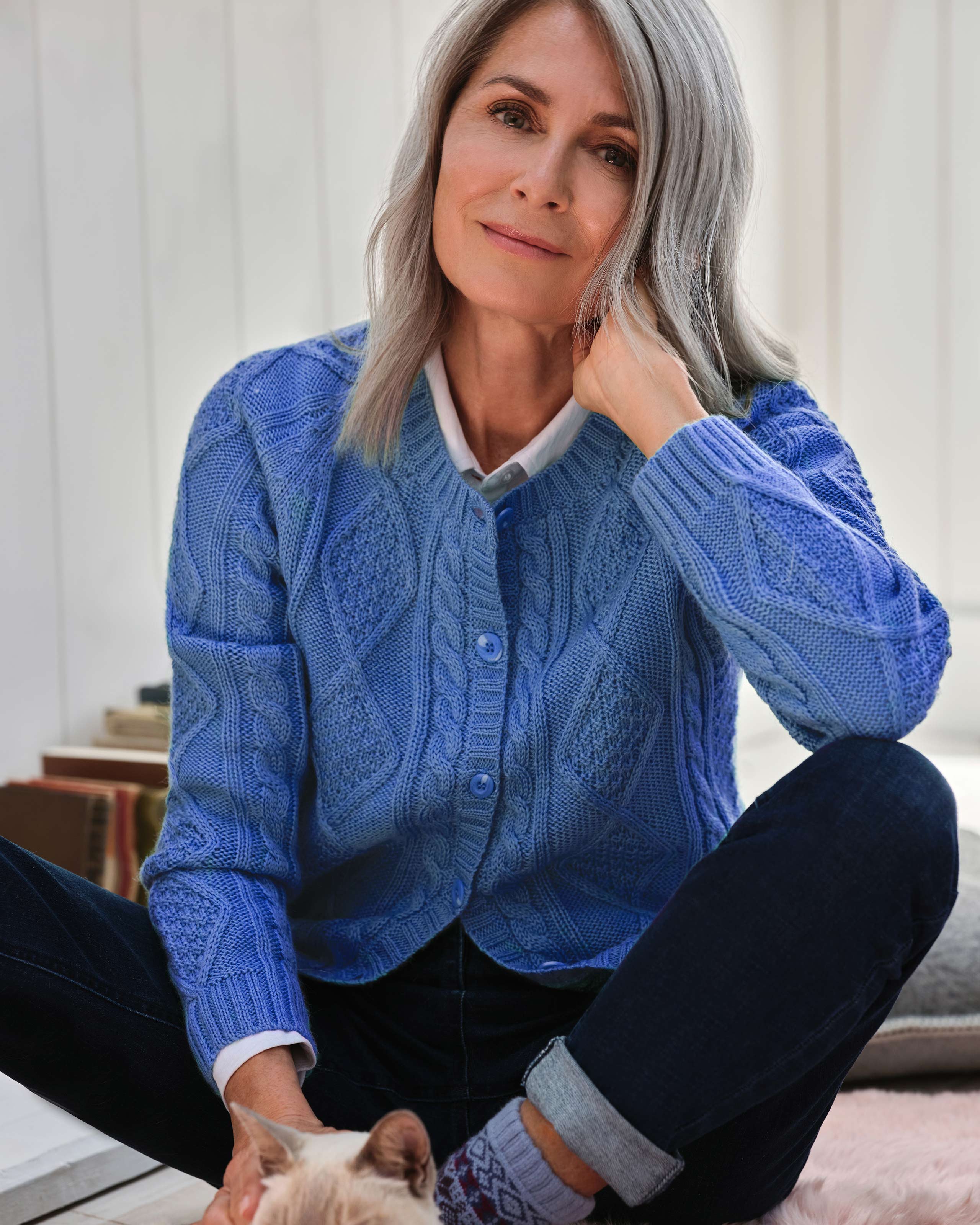 Womens Cable Cardigans | Cable Knitwear | WoolOvers