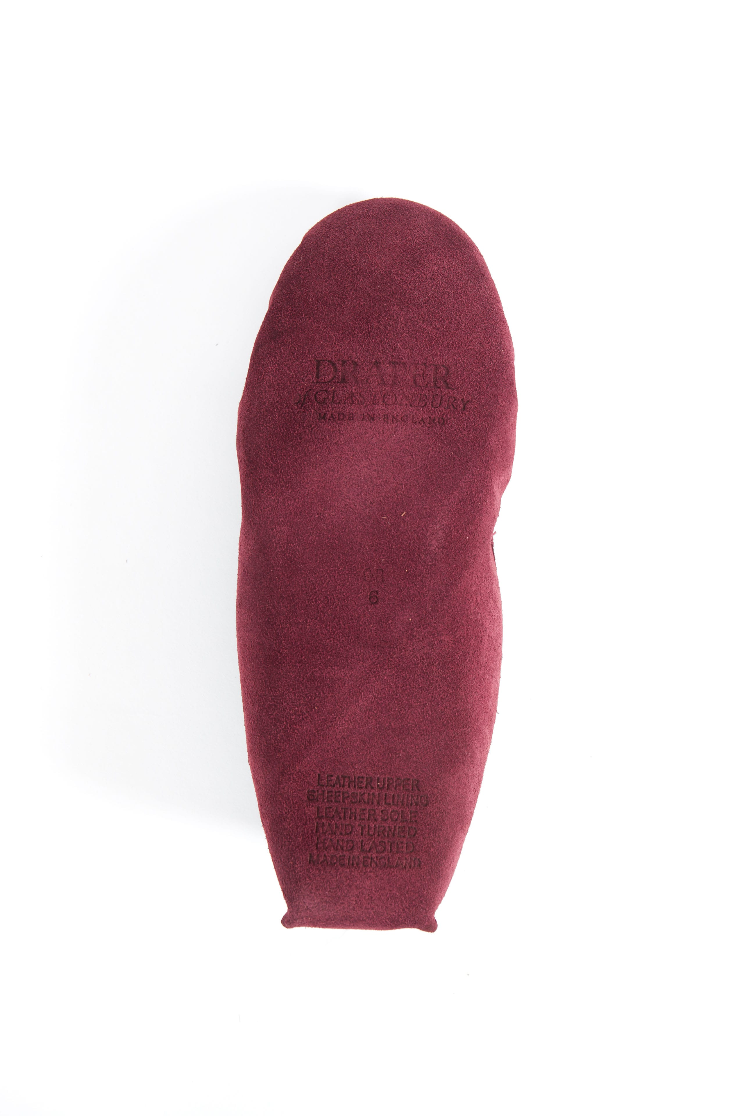 Mulberry | Womens Draper Sheepskin Moccasin Slippers | WoolOvers UK