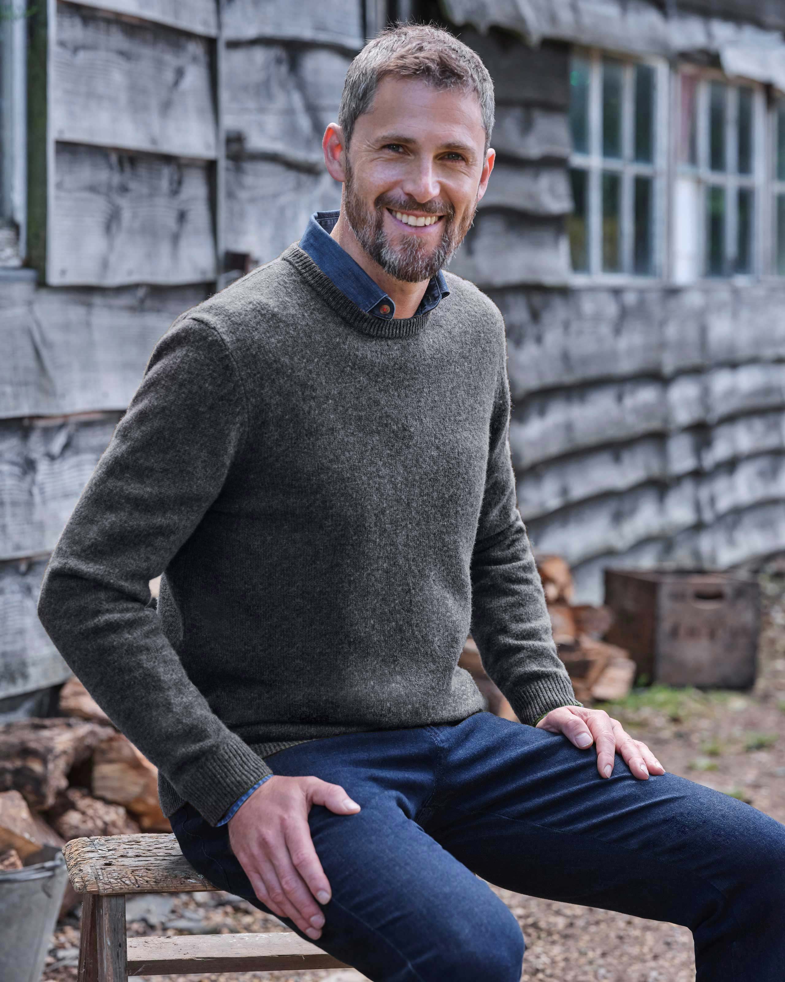 Men's Sweaters | Natural Wool Sweaters | WoolOvers US
