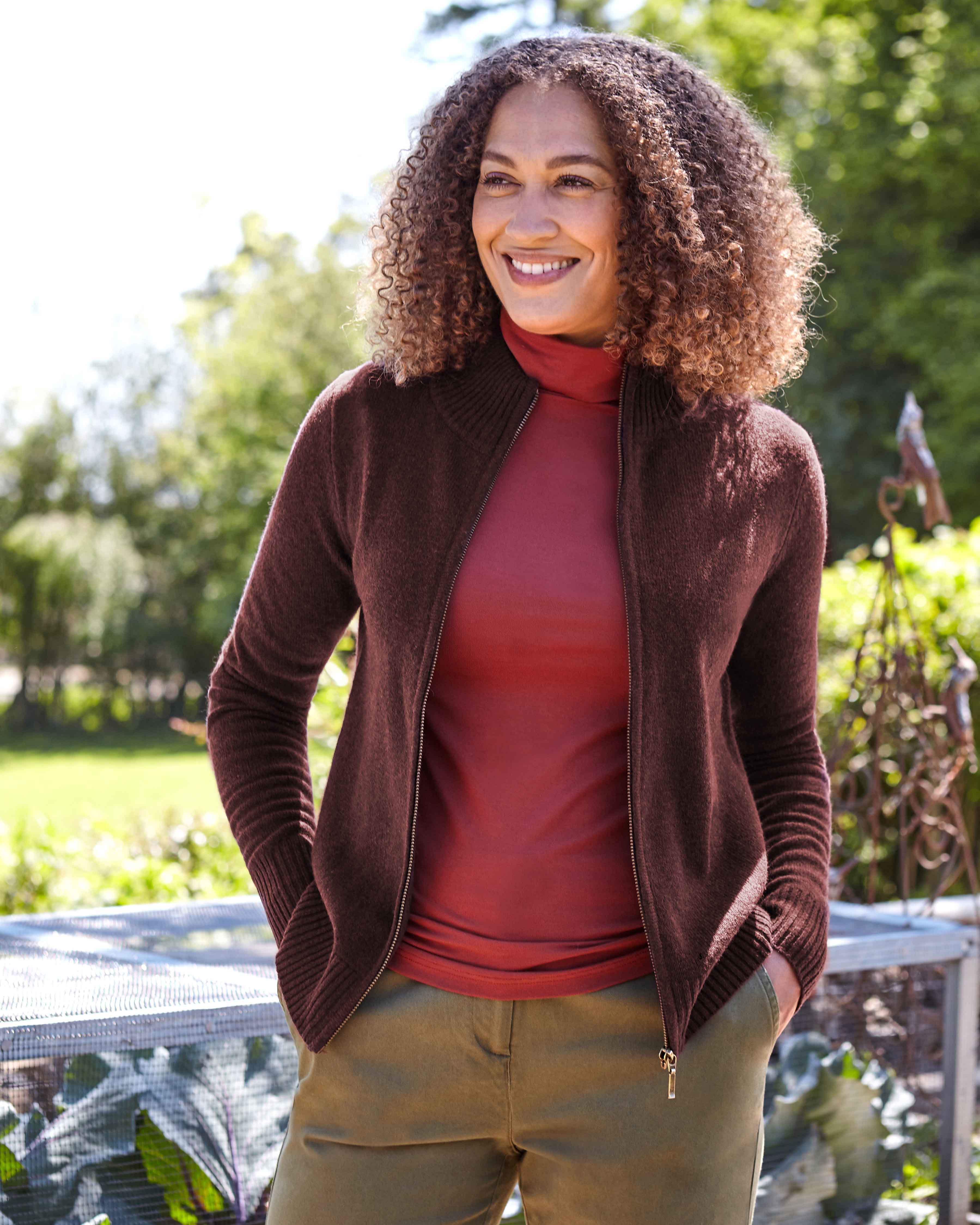 Women's Wool Cardigans | Natural Knitwear | WoolOvers