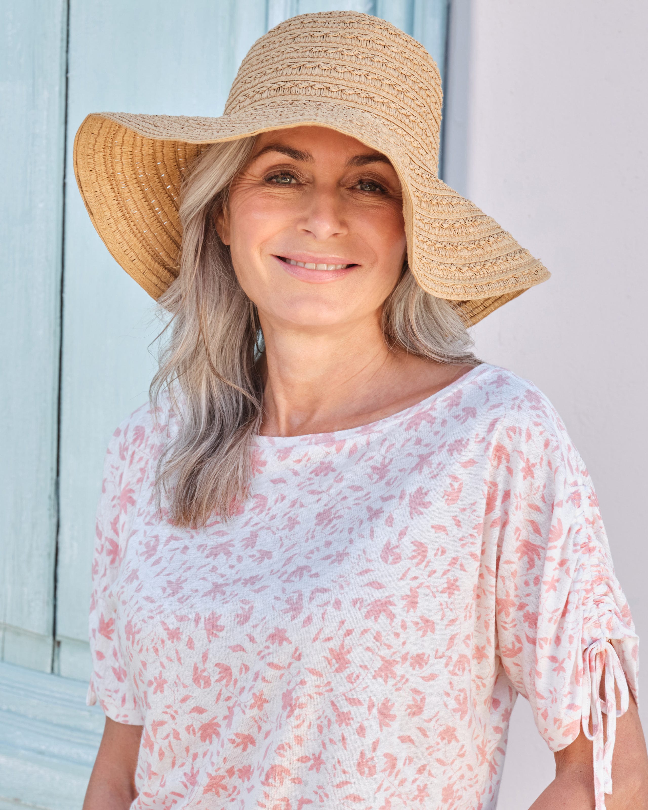 Natural 100% Paper Straw | Braided Floppy Straw Hat