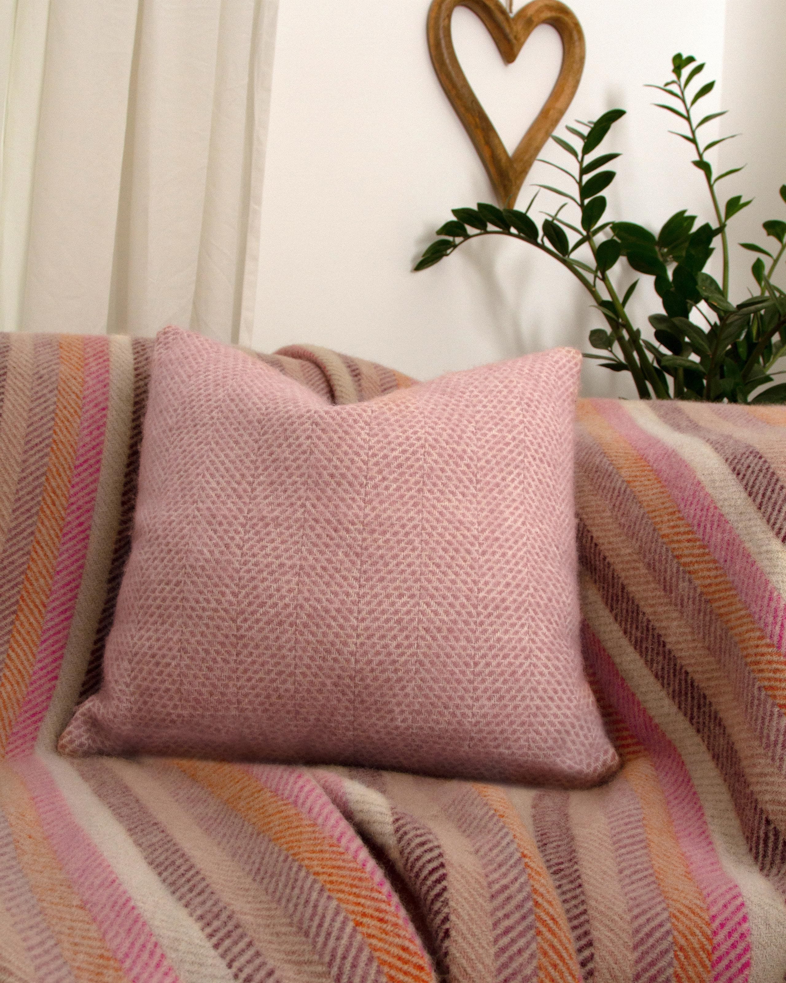 Sea Green | Beehive Pure Wool Cushion Cover | WoolOvers US