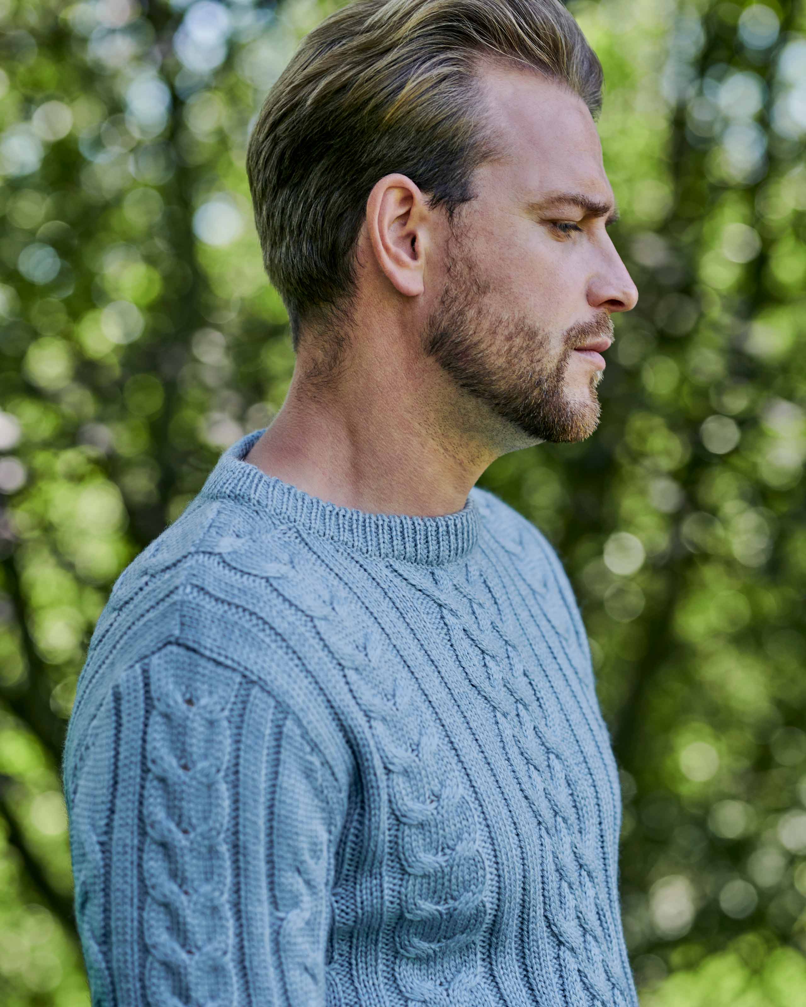 Winter Storm Pure Wool Aran Knitted Jumper WoolOvers AU winter-storm-pure-wool-aran-knitted-jumper-woolovers-au