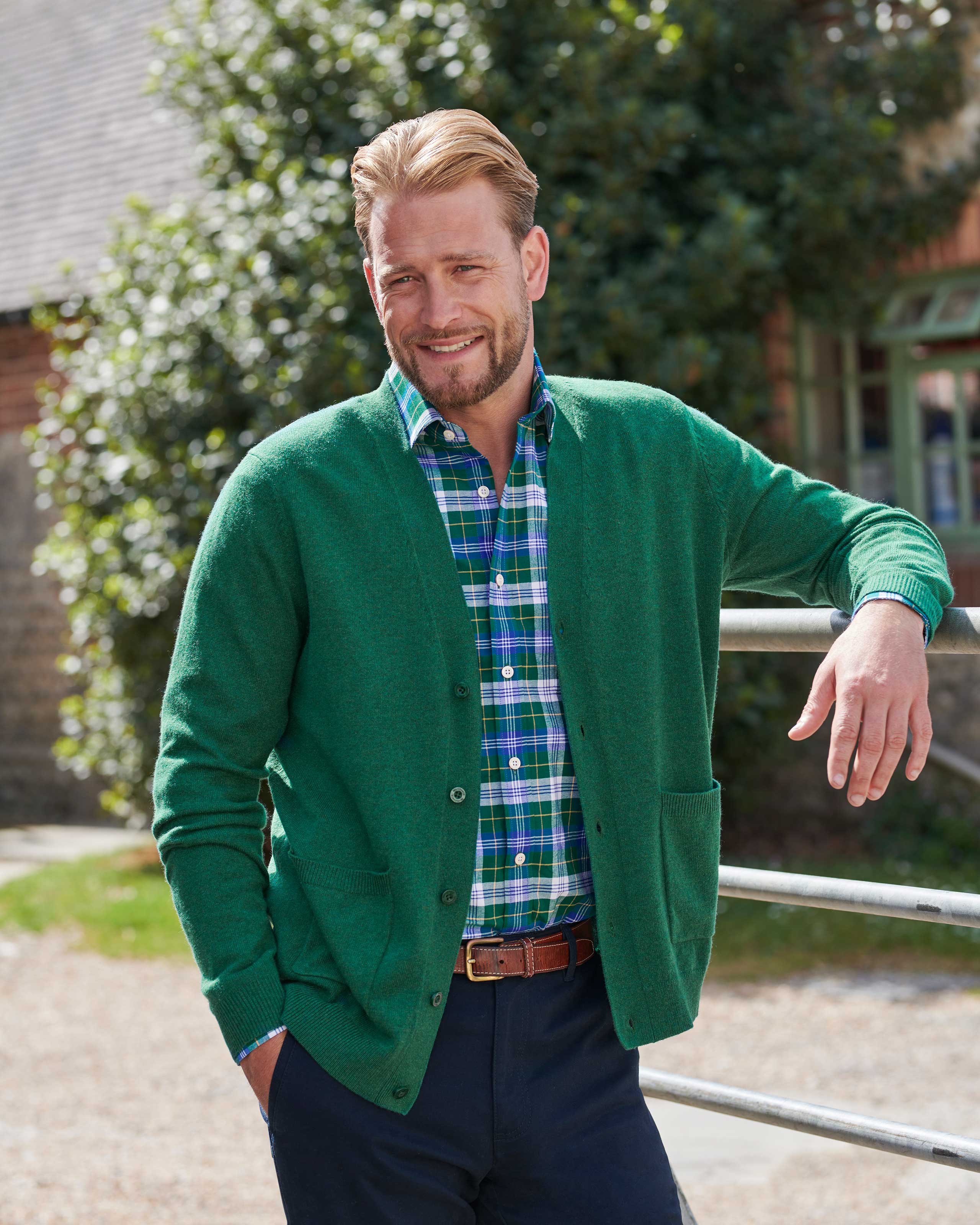 Mens Cardigans | Cardies for Men | Wool Overs