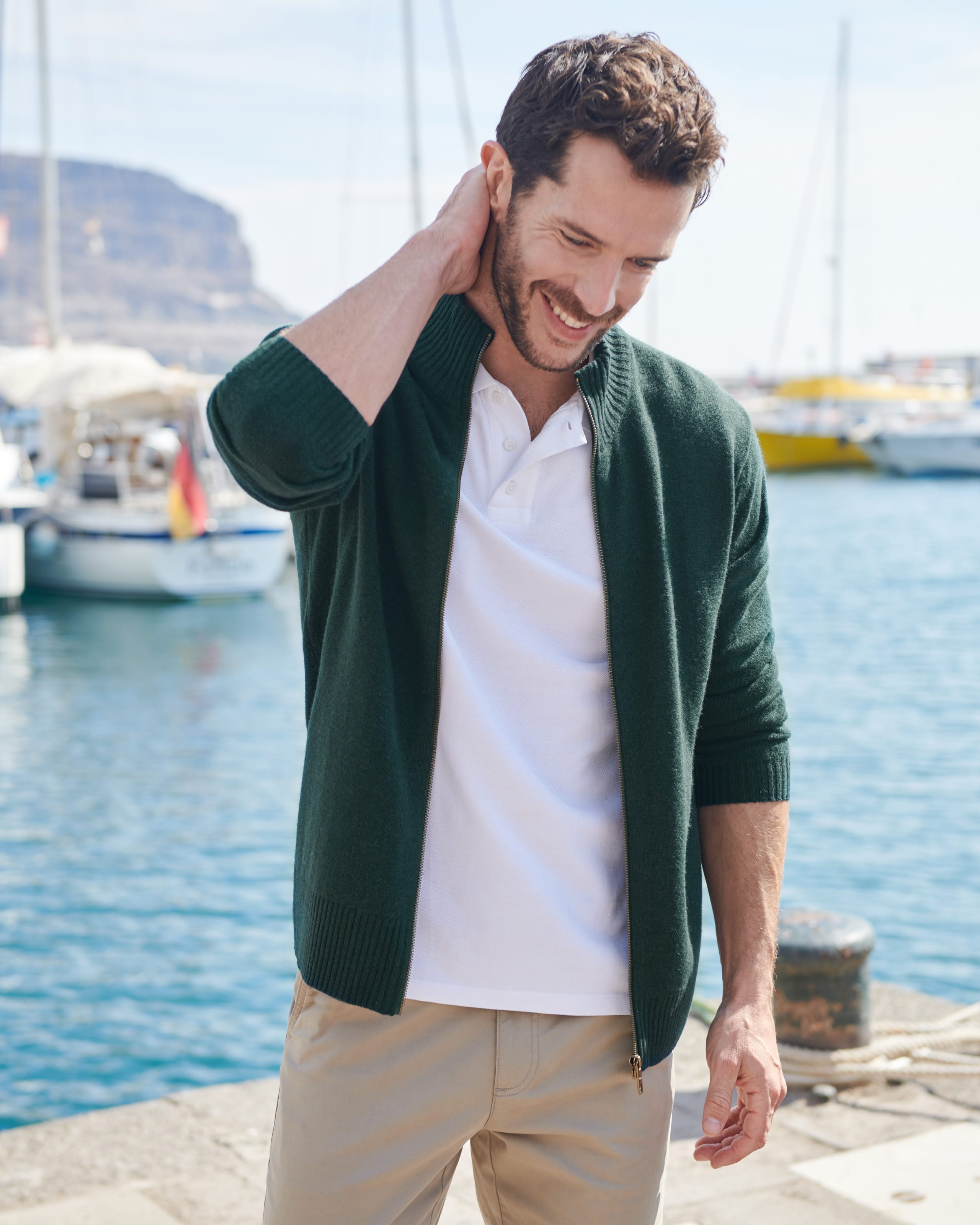Mens Cardigans | Quality Natural Cardigans for Men | WoolOvers UK