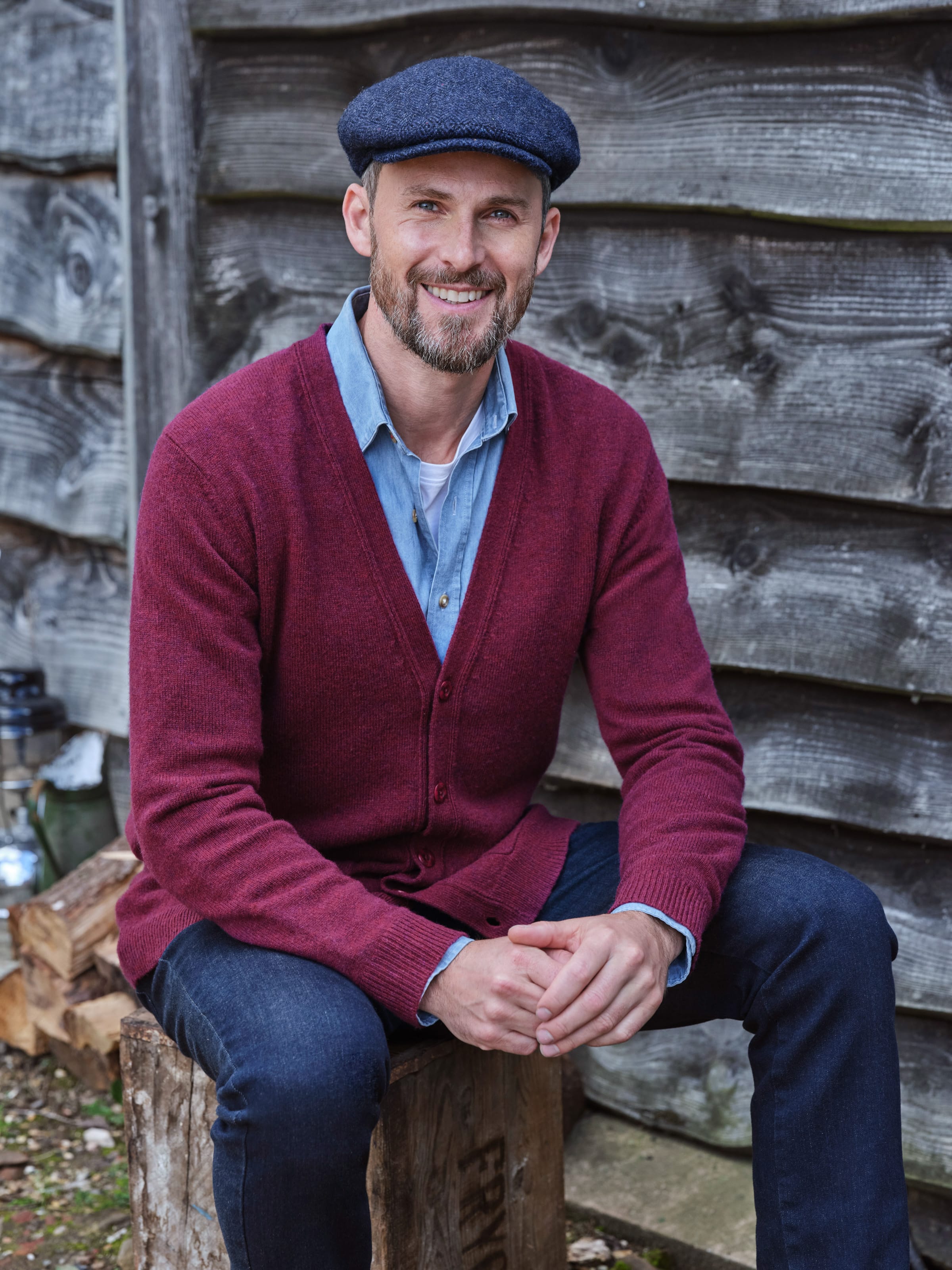 Pure Lambswool Knitwear | Men's 100% Lambswool | WoolOvers