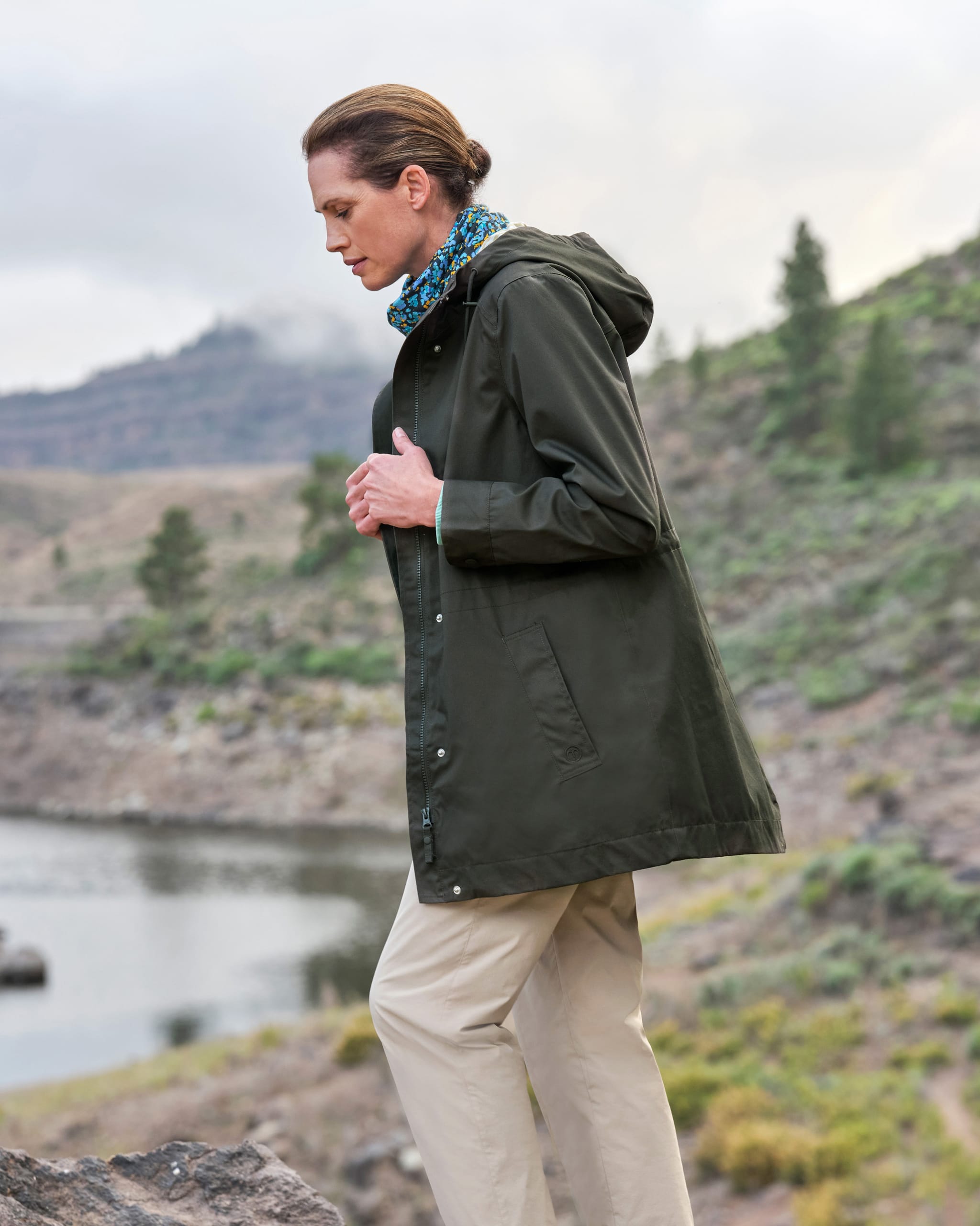Bracken Pure Cotton | Ramble Raincoat