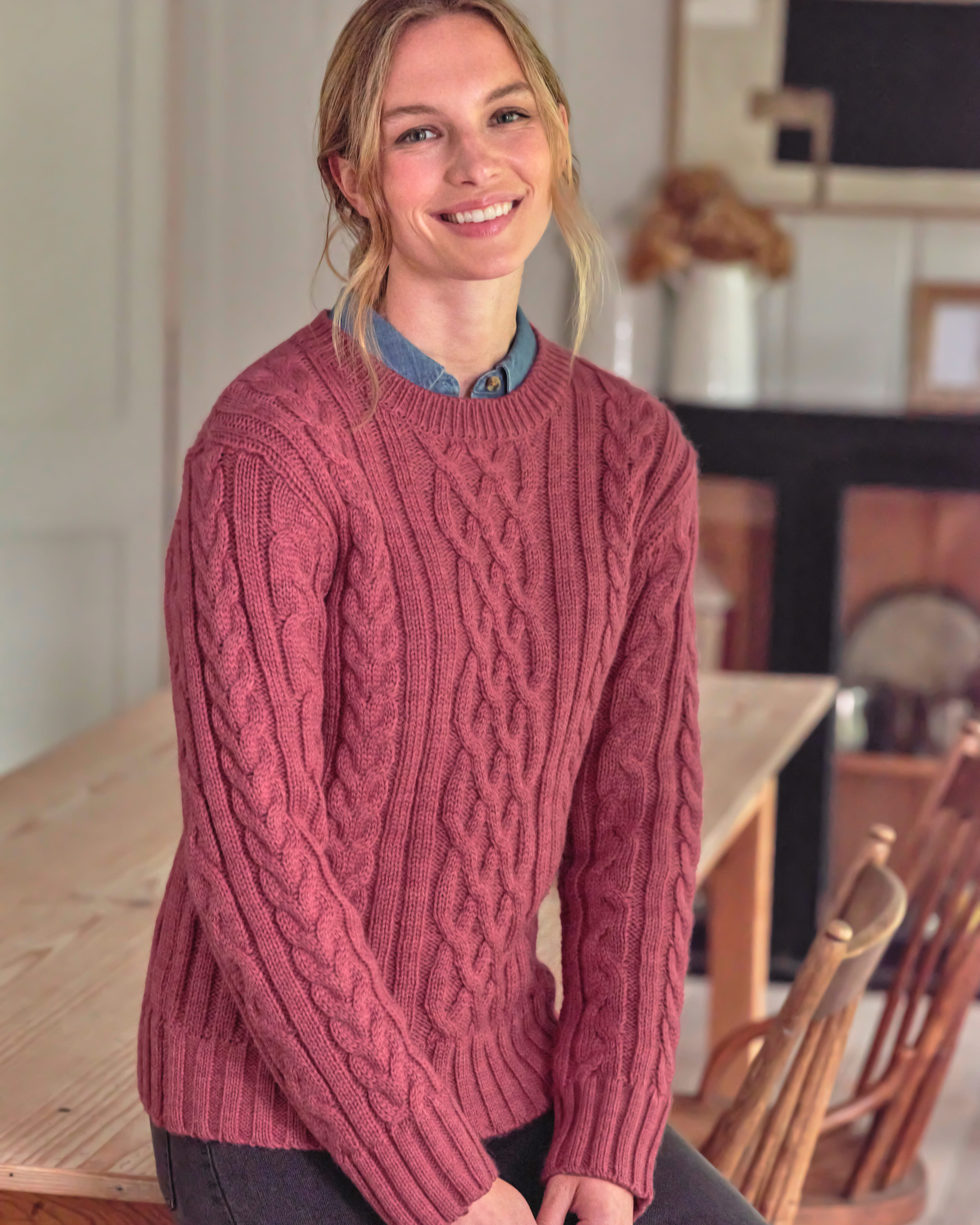 Womens 100% Pure Wool Knitwear Collection | WoolOvers AU