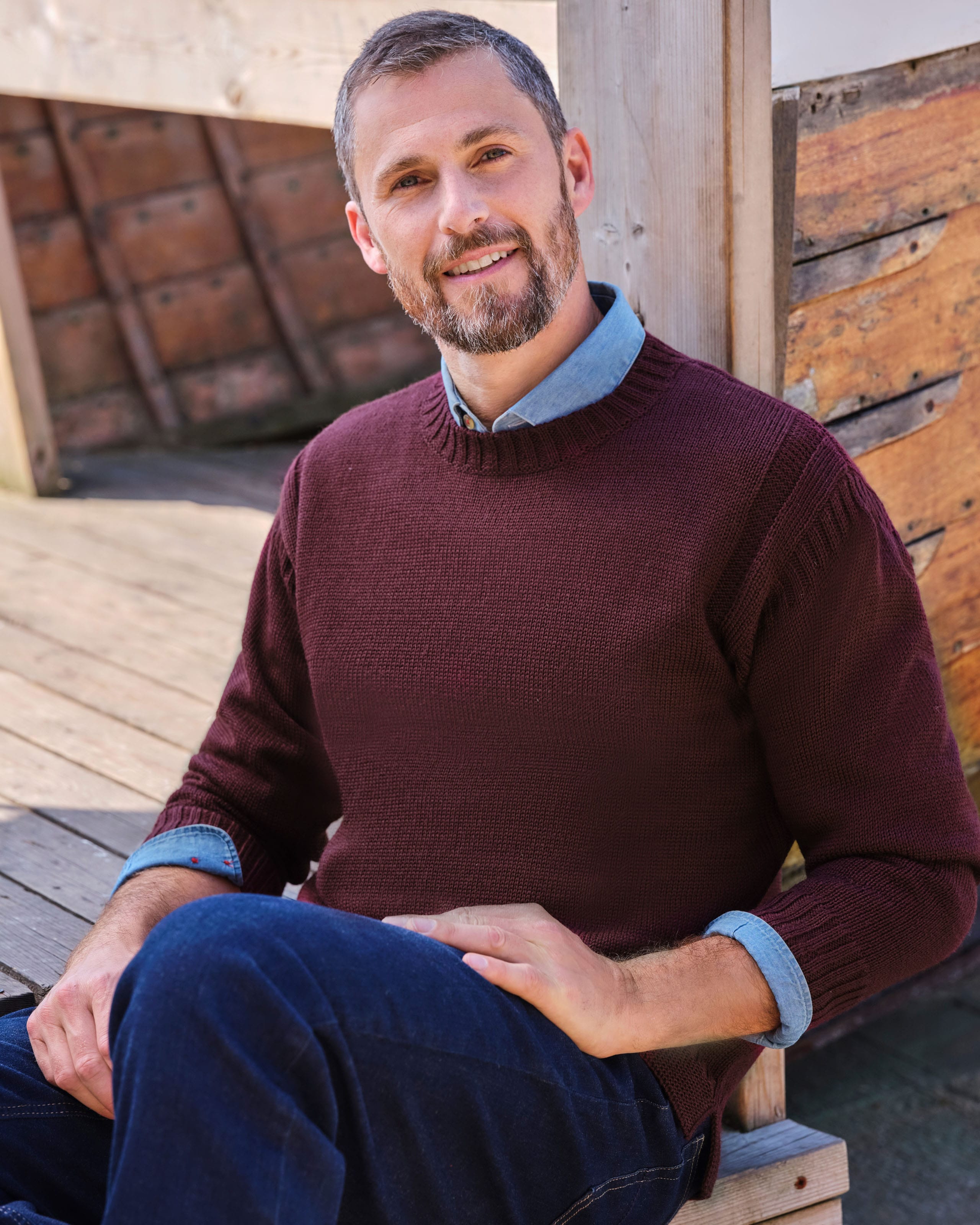 100% Pure Wool Knitwear | Mens Collection | WoolOvers US