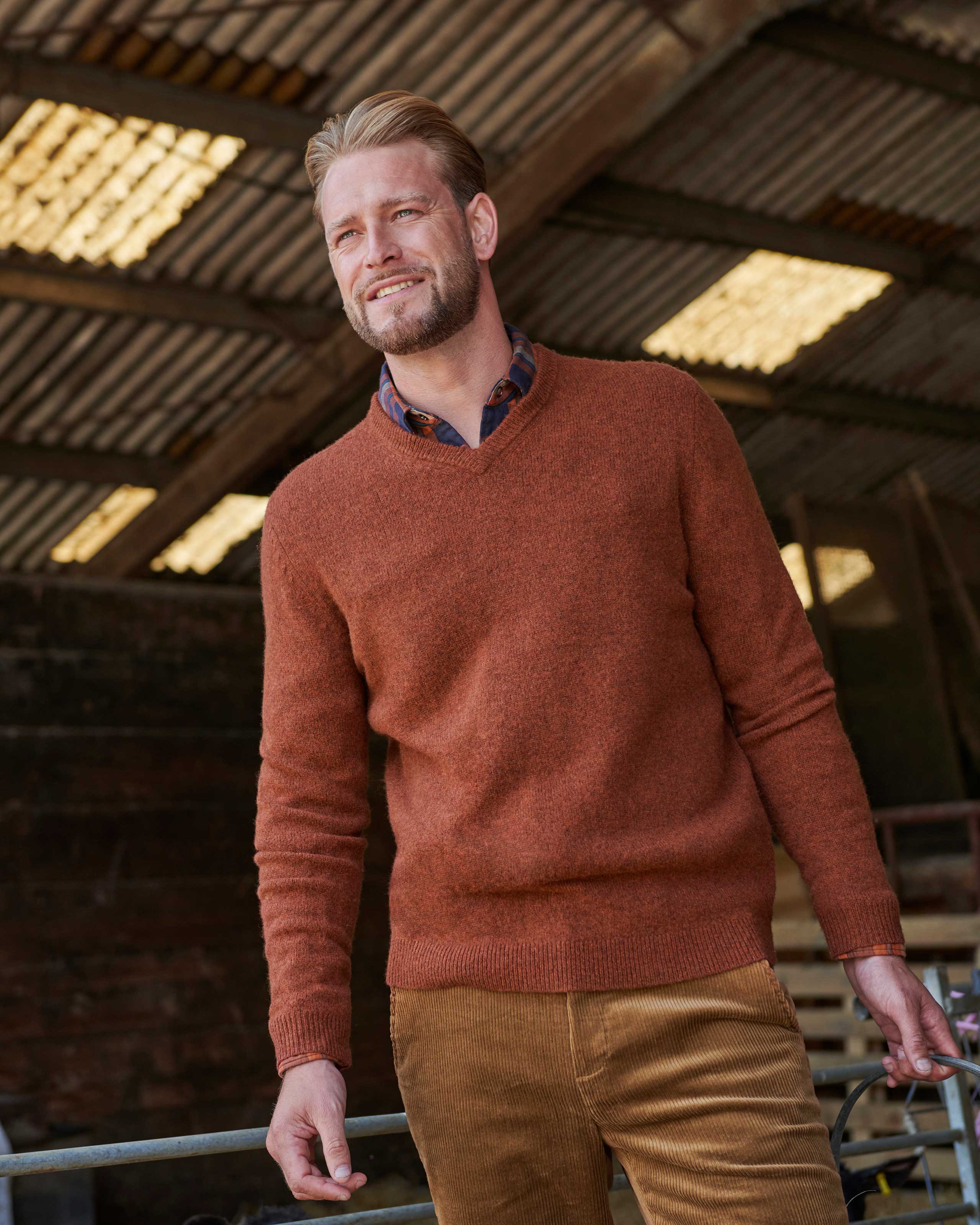 Men's Sweaters | Natural Wool Sweaters | WoolOvers US