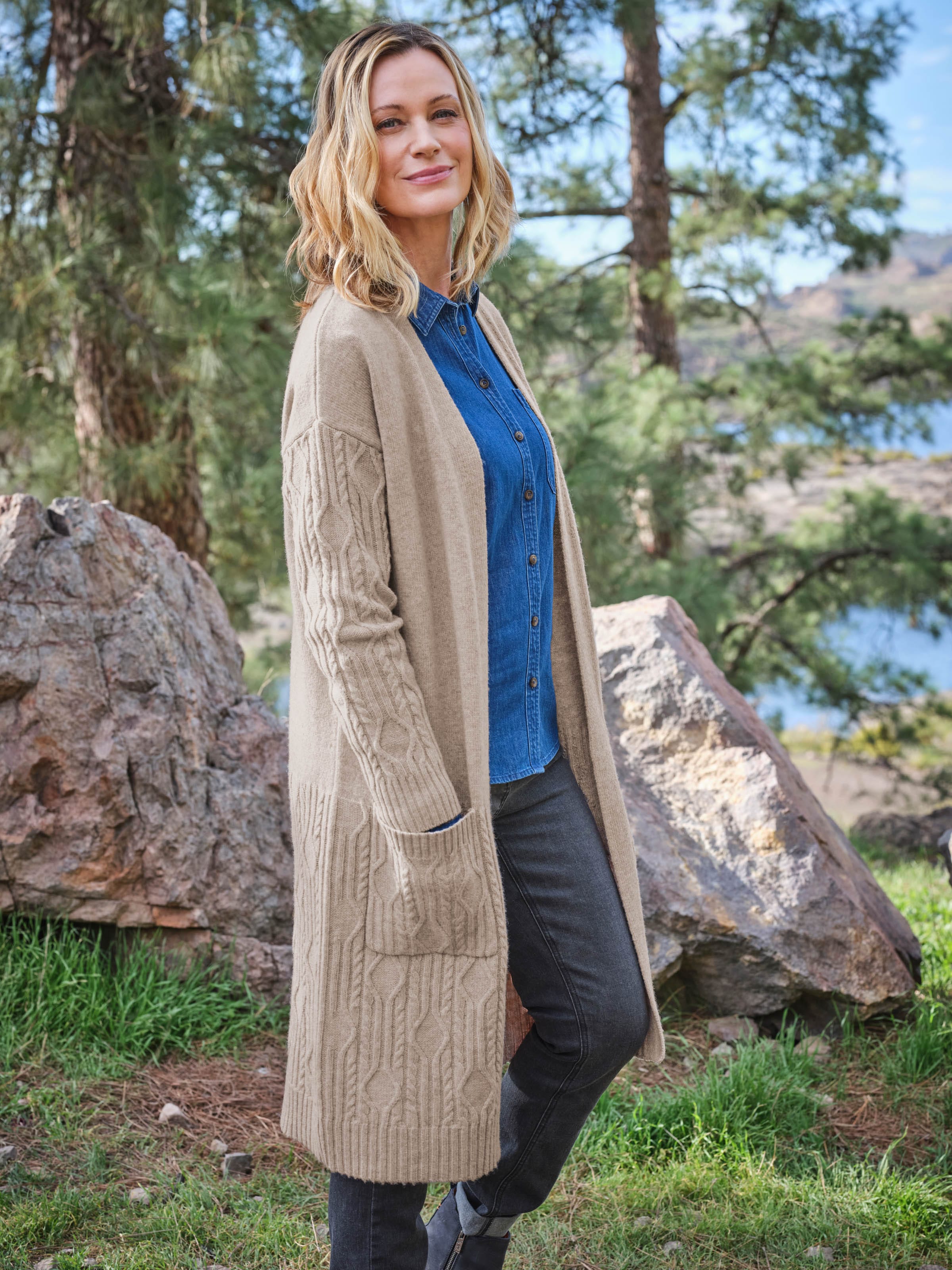 Cable Cardigans For Women | Womens Knitwear | WoolOvers US