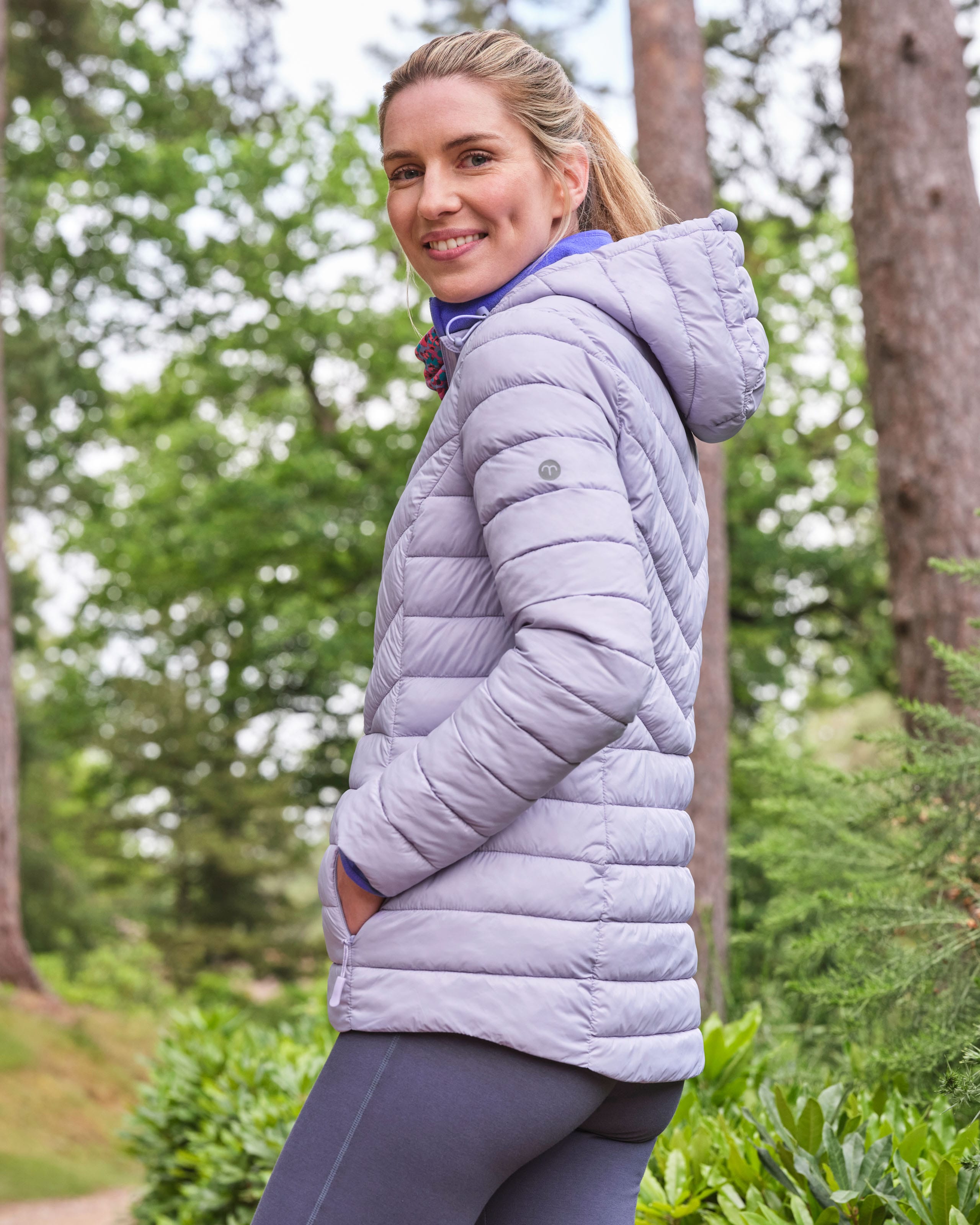 Sweet Wisteria | Roama Puffer Jacket | WoolOvers US