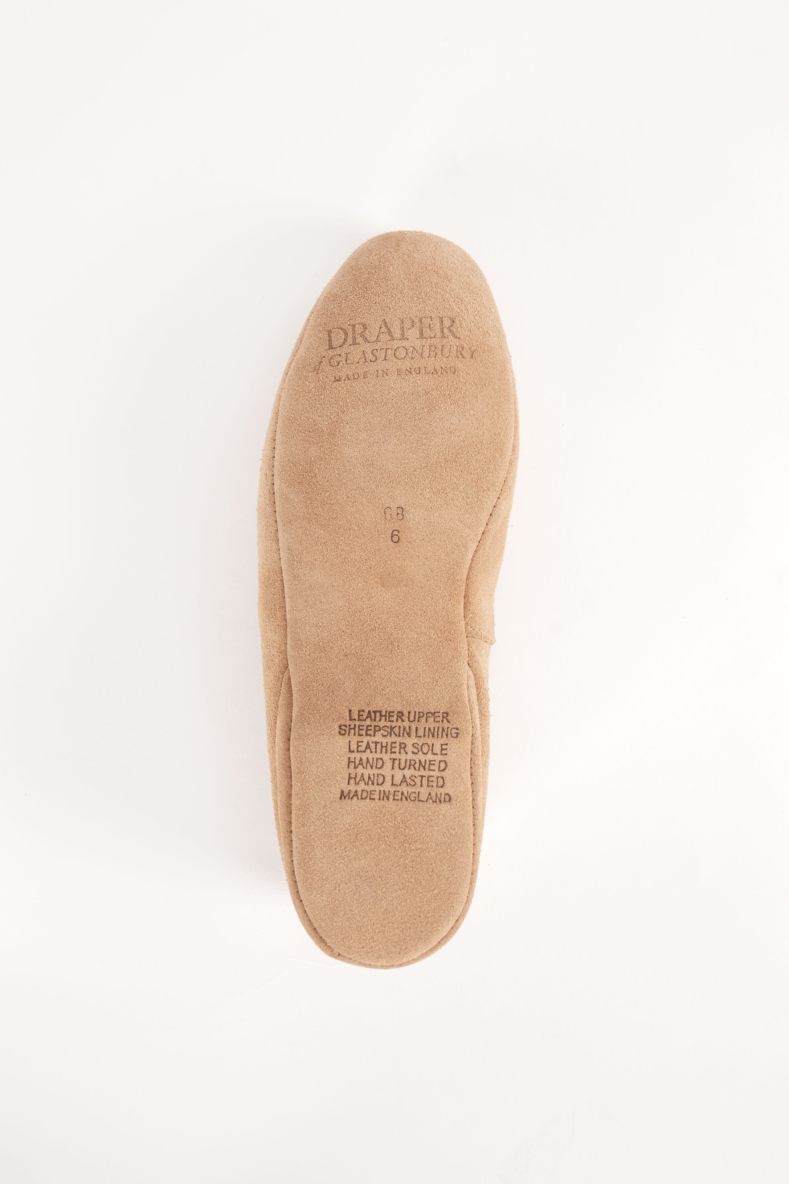 Sahara | Womens Draper Ballerina Sheepskin Slippers | WoolOvers UK