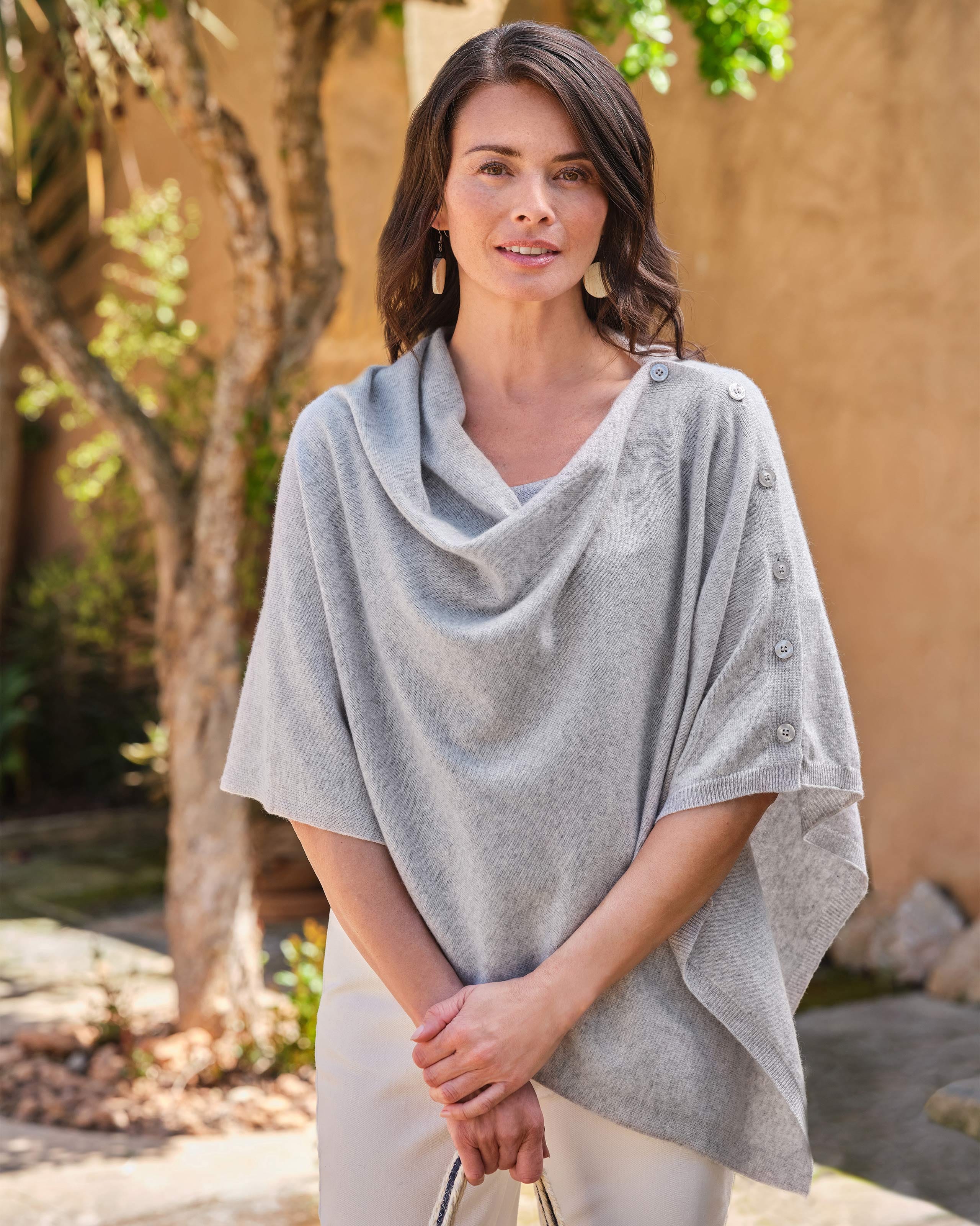 Women's Ponchos | Natural Women's Wraps | WoolOvers AU