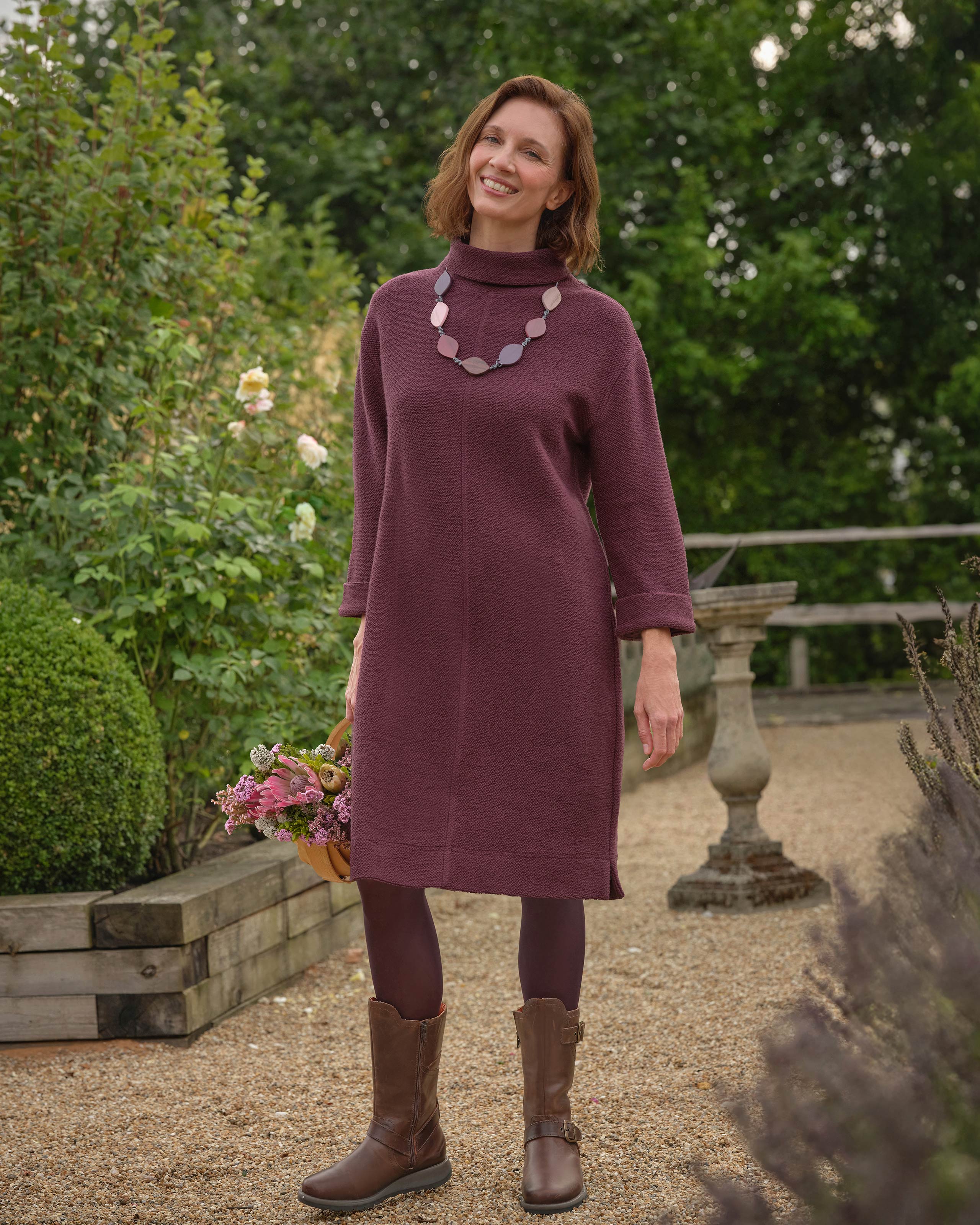 Womens Knitwear Dresses | Knitted Dress | WoolOvers AU