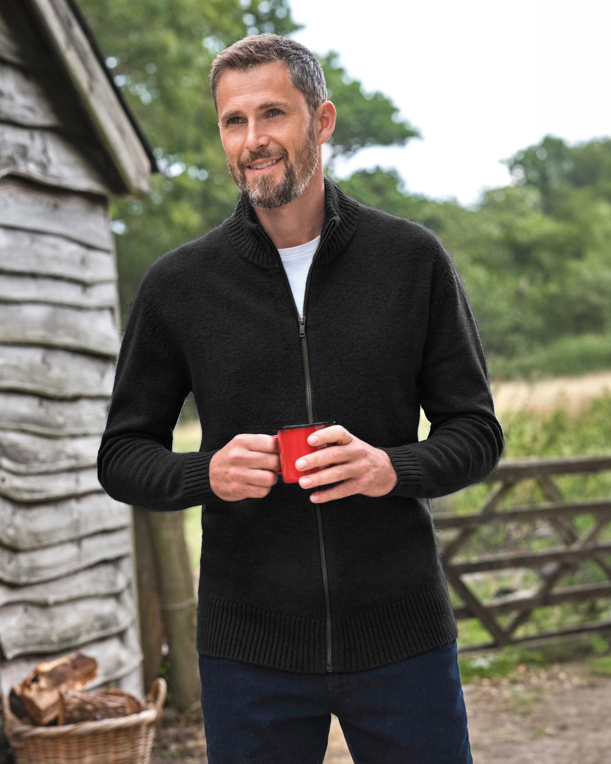 Men's Cardigans | Quality Men's Cardigan Sweaters | WoolOvers US