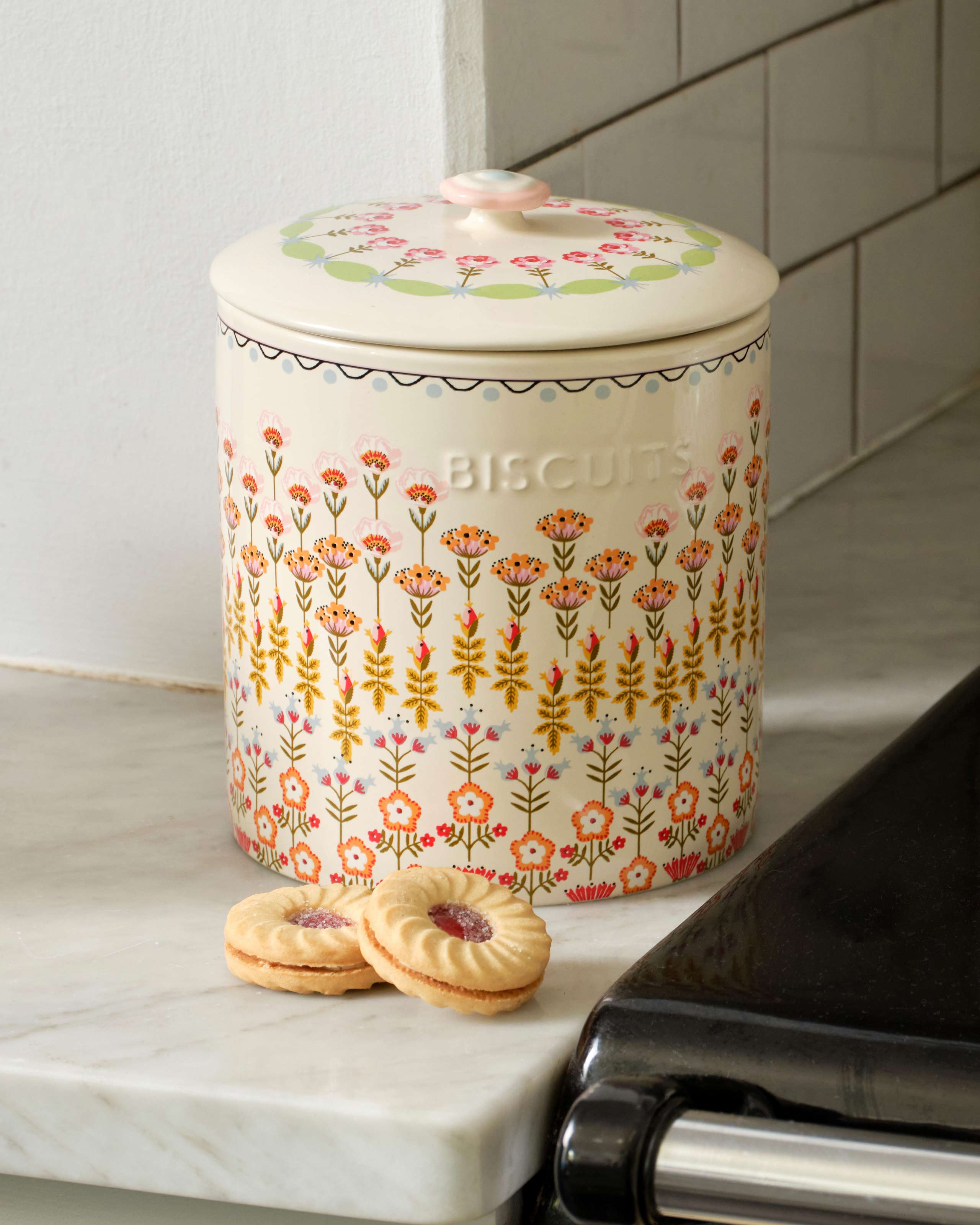 Biscuit | Cath Kidston Biscuit Barrel | WoolOvers UK