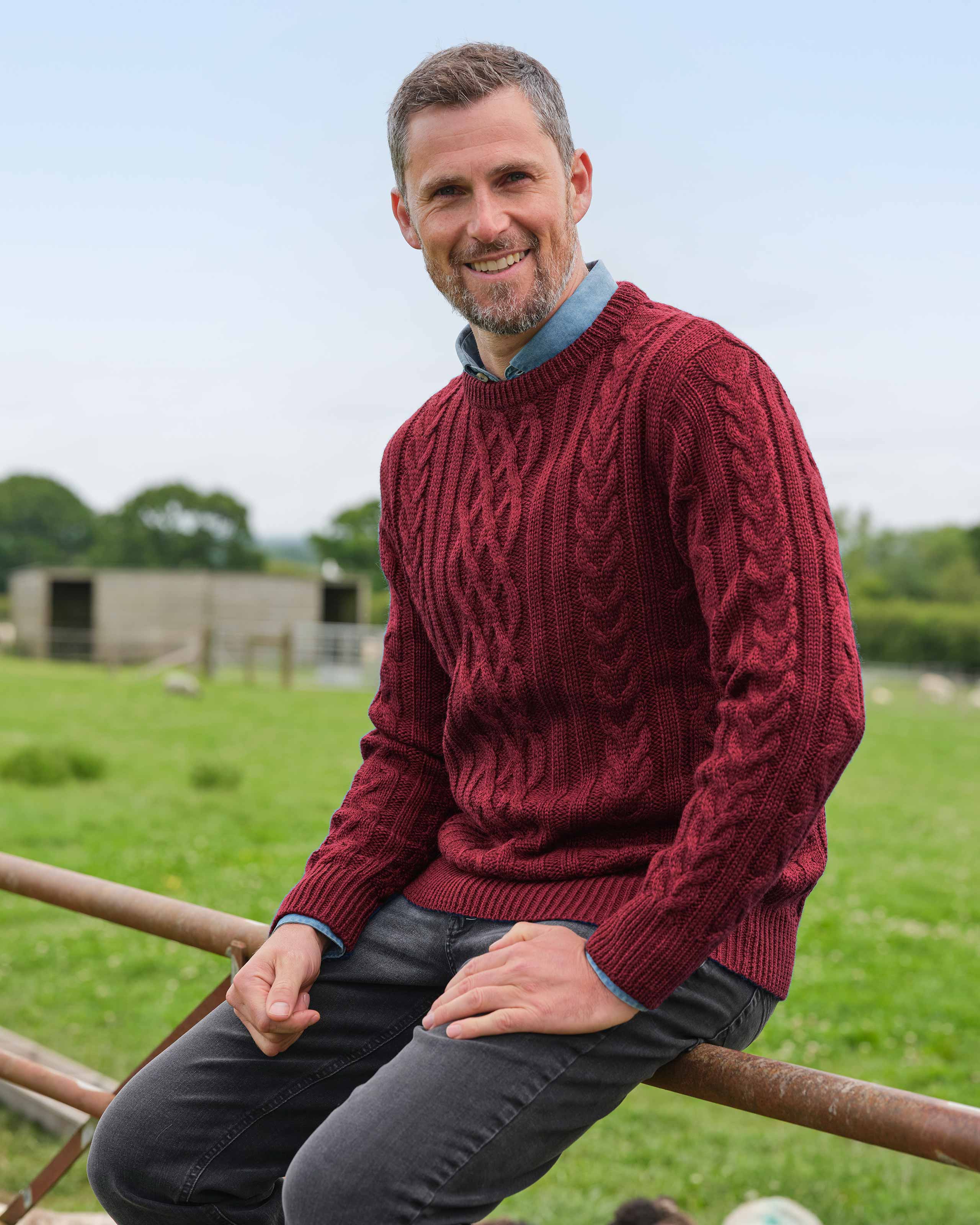 Mens Wool Jumpers and Knitted Sweaters | WoolOvers UK
