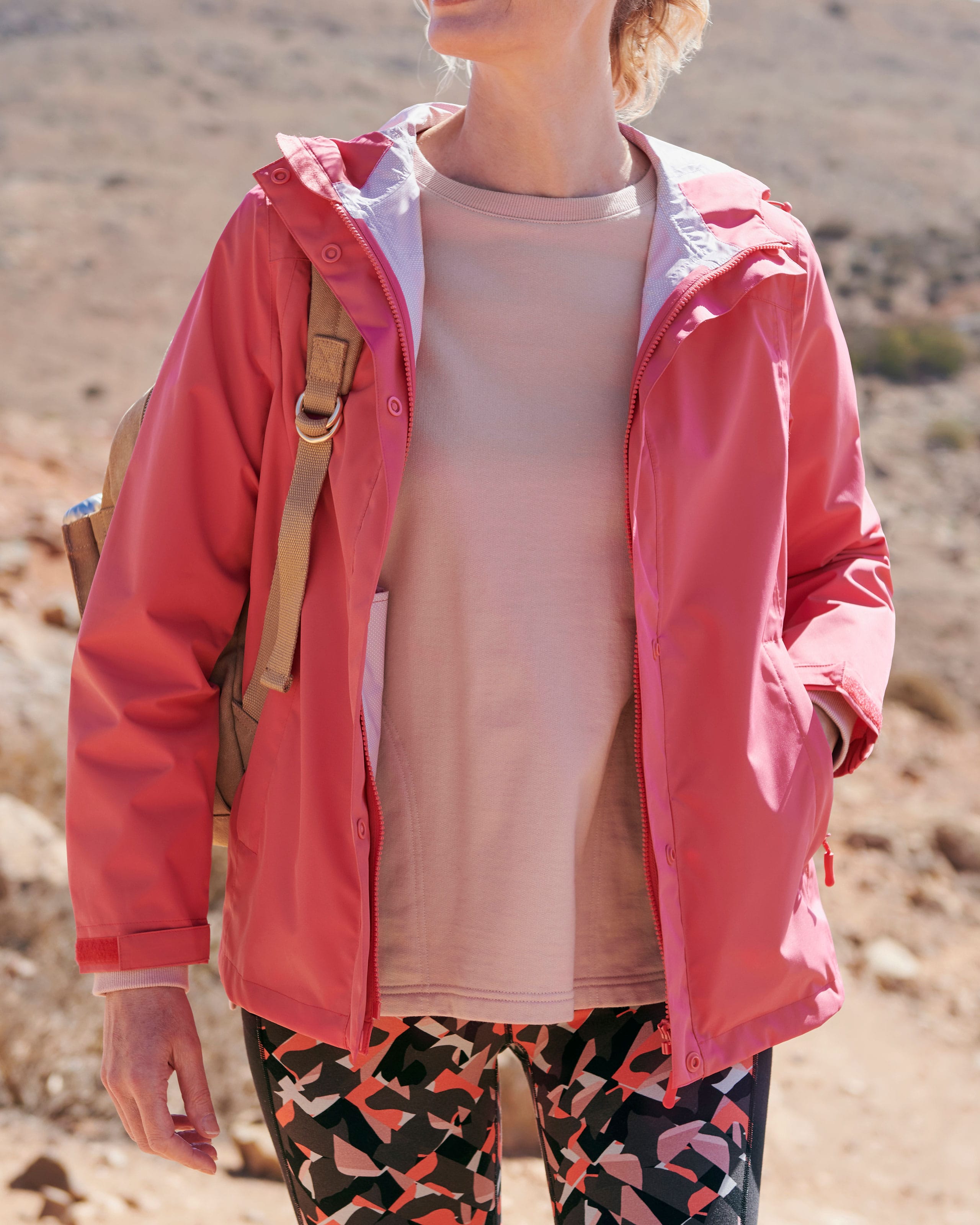Geranium | Adventure Shell Jacket | WoolOvers UK