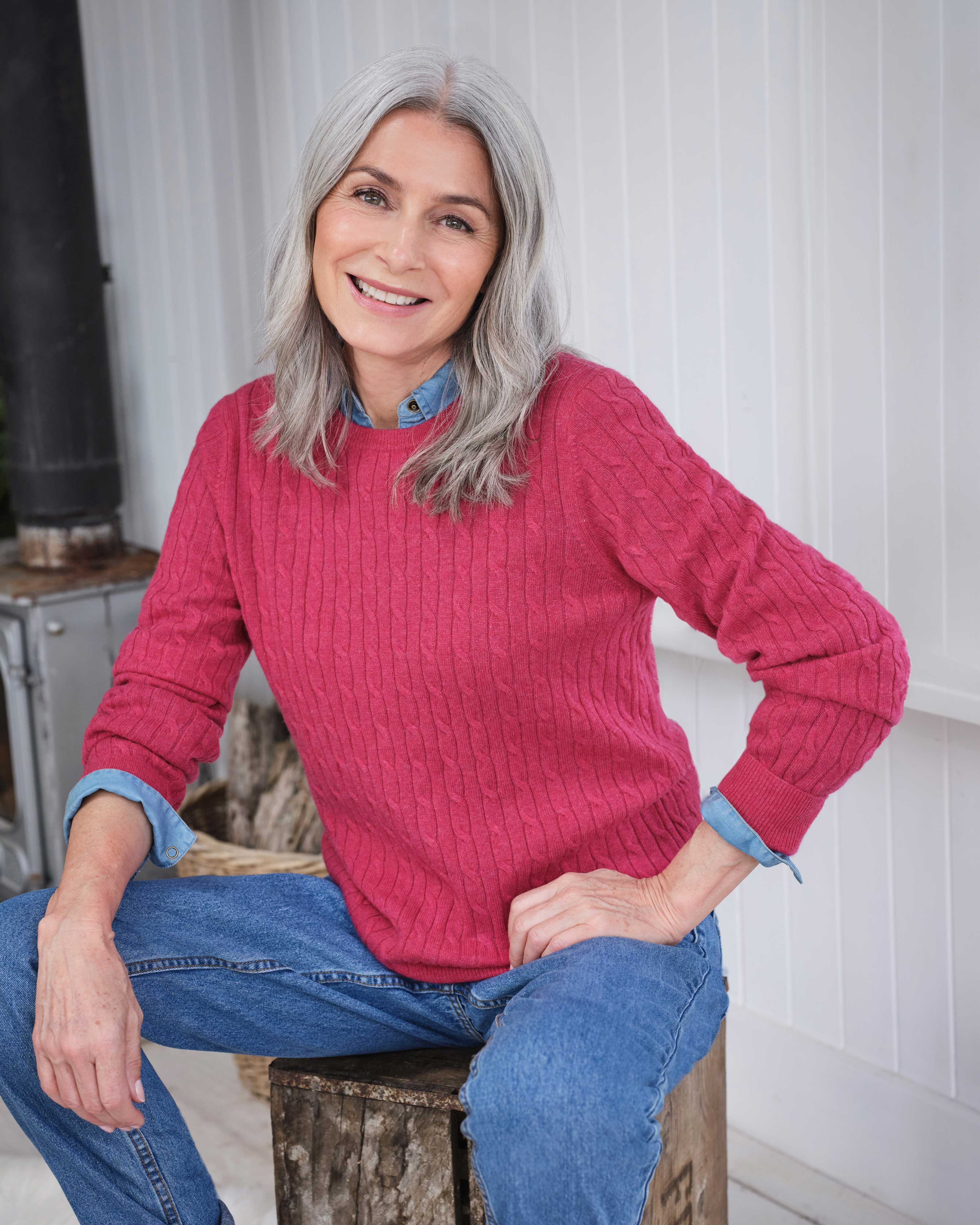 Grey Jumpers for Women & Men | WoolOvers UK