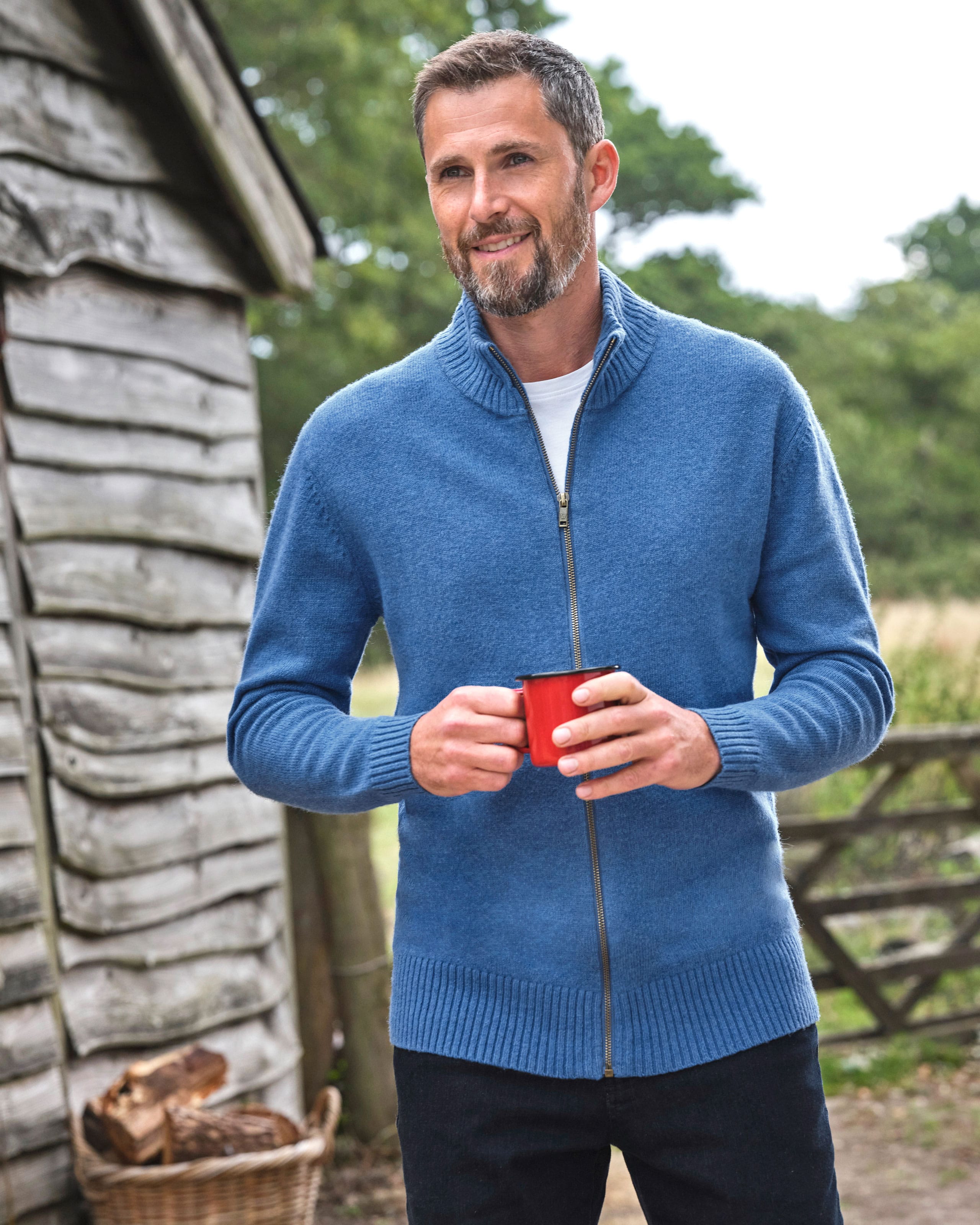 High Quality Natural Cardigans for Men