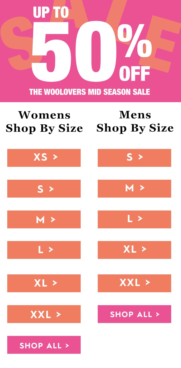 Sale - Up to 50% Off | Men's and Women's Knitwear | WoolOvers